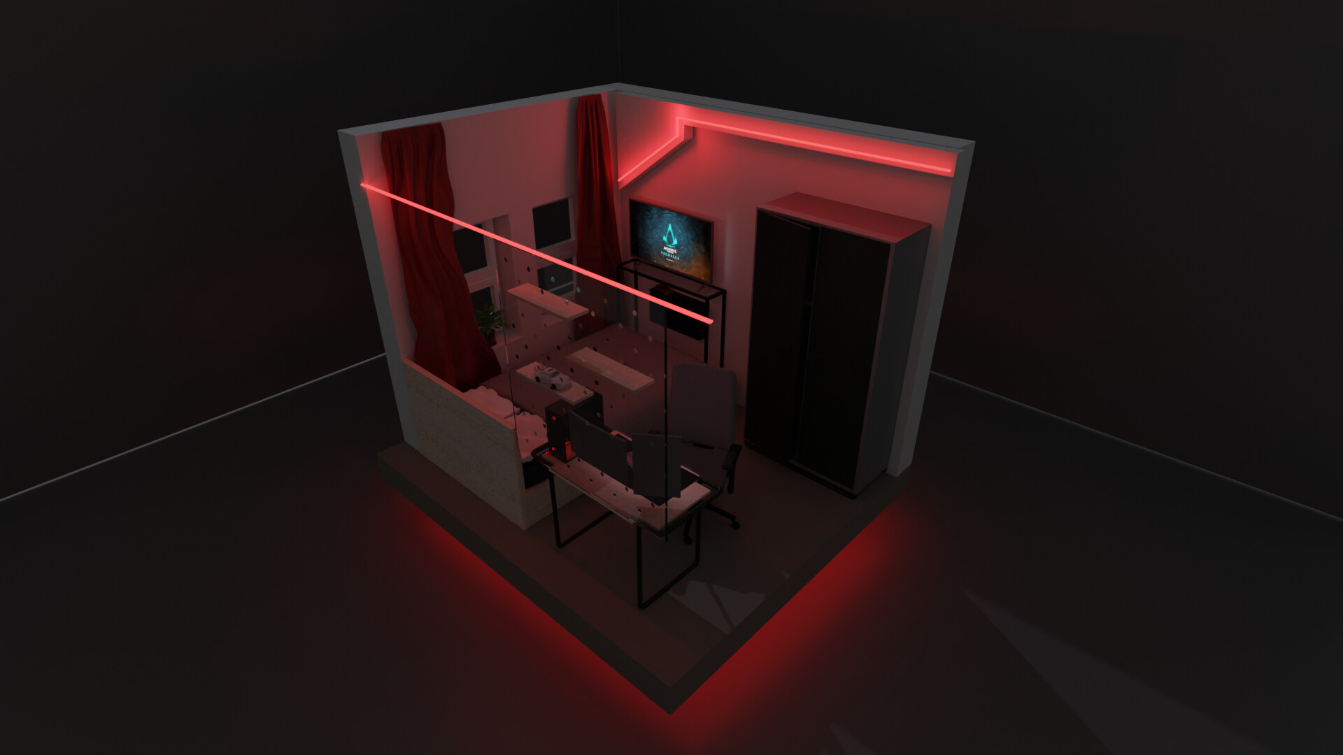 ArtStation - Game room