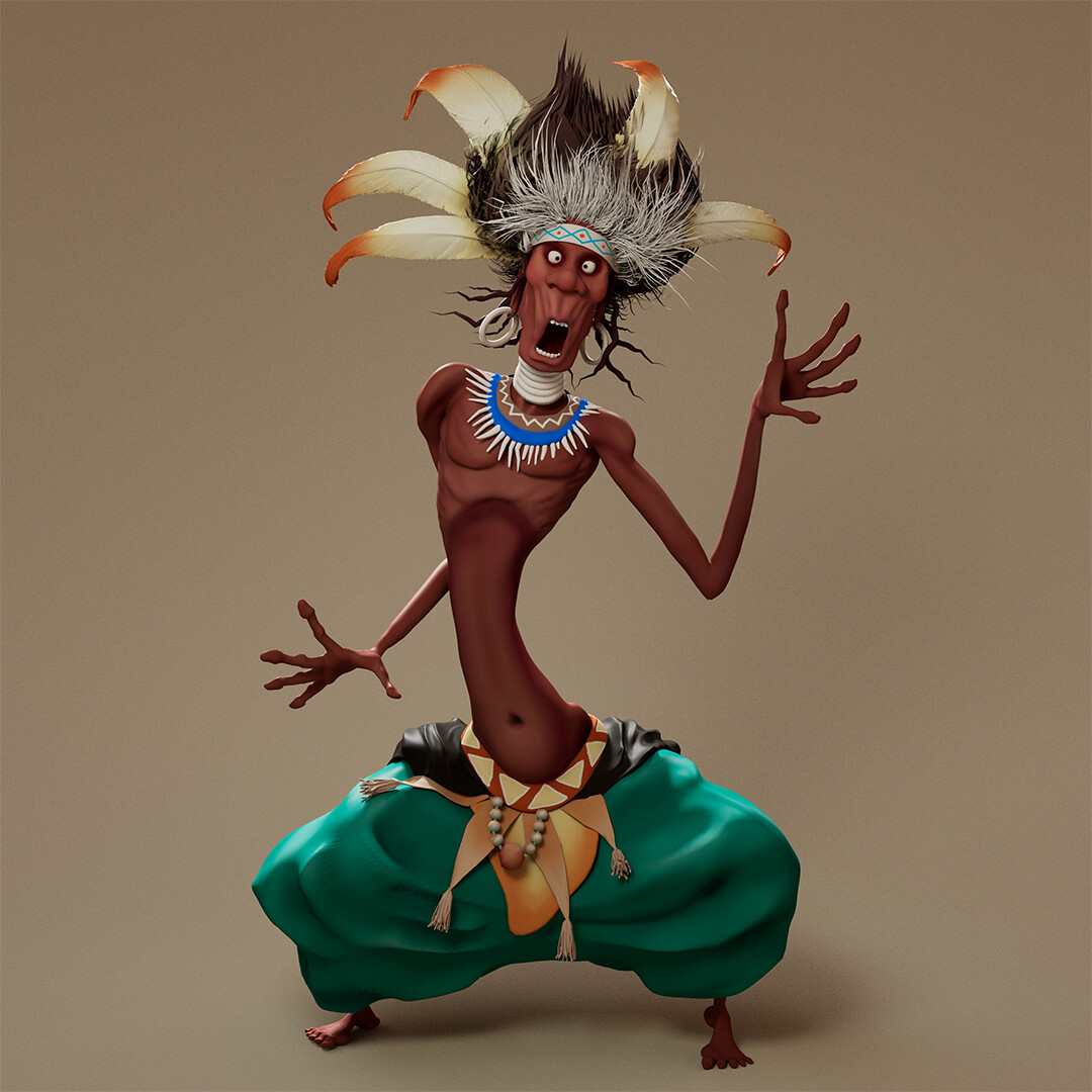 ArtStation - Voodoo Man