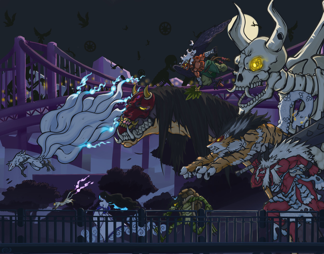 ArtStation - Hyakki Yagyo