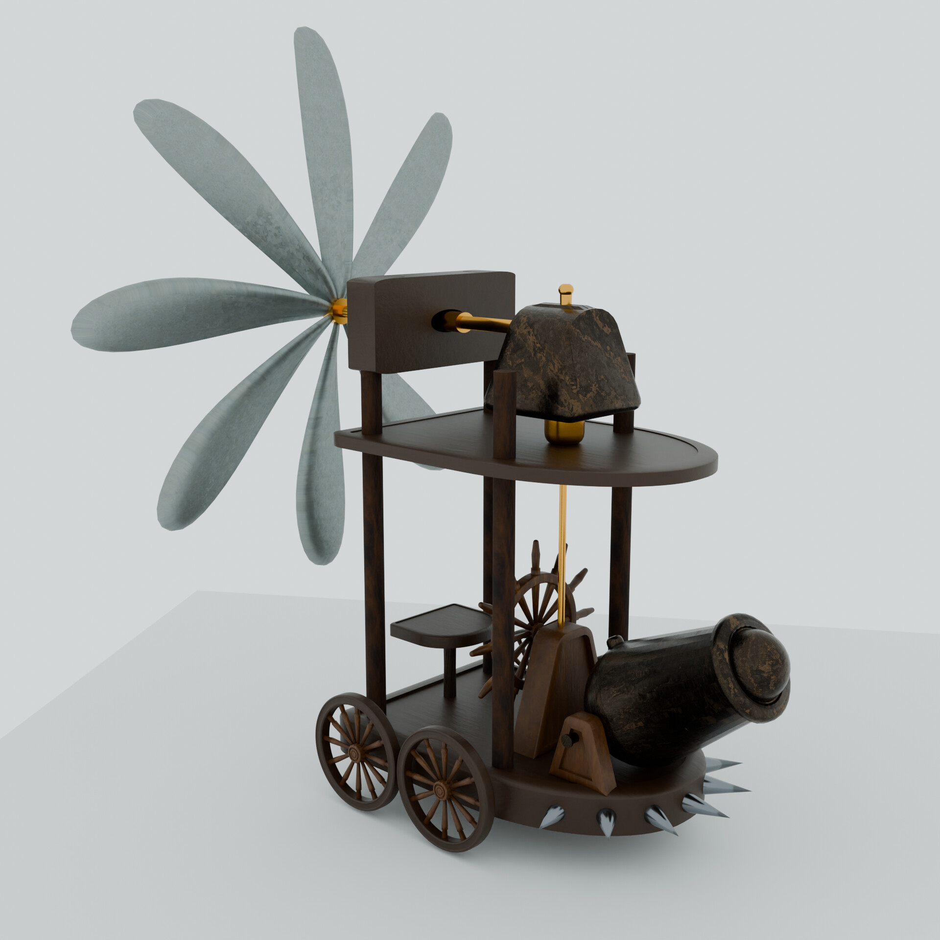 ArtStation - Wind Car (Mad Machine 1)