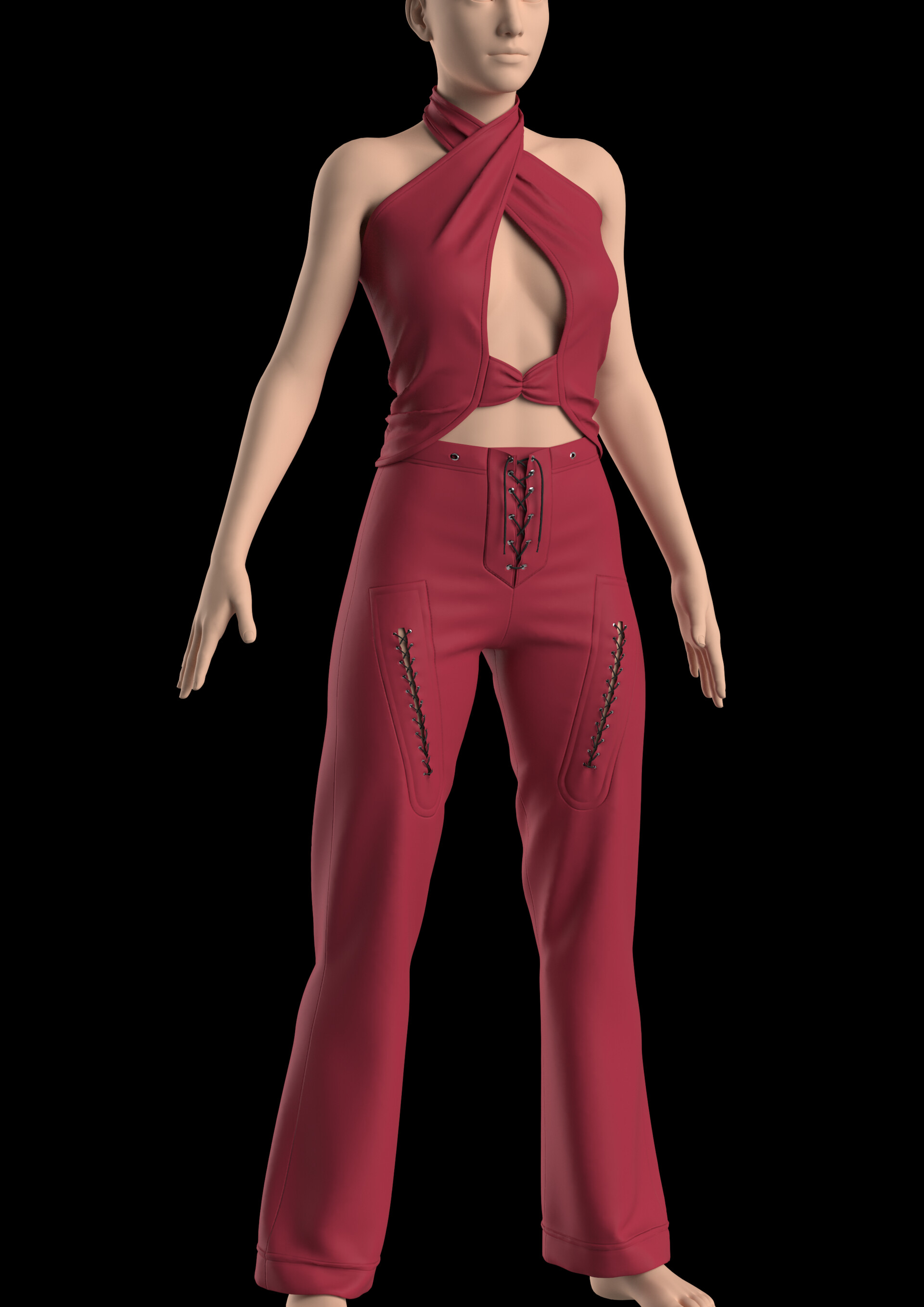 ArtStation - 8 Women's Outfit (vol4)