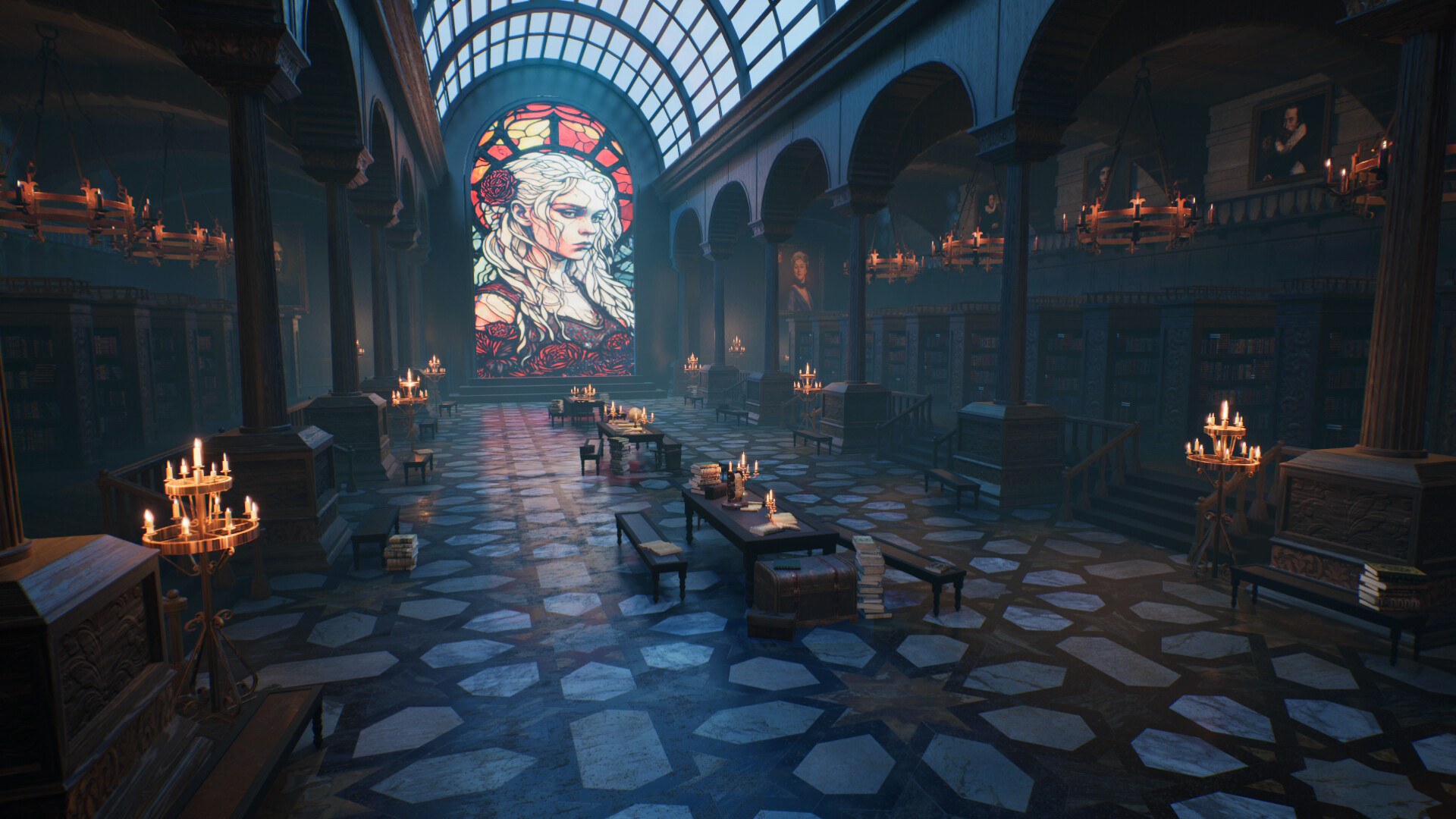 ArtStation - The Library