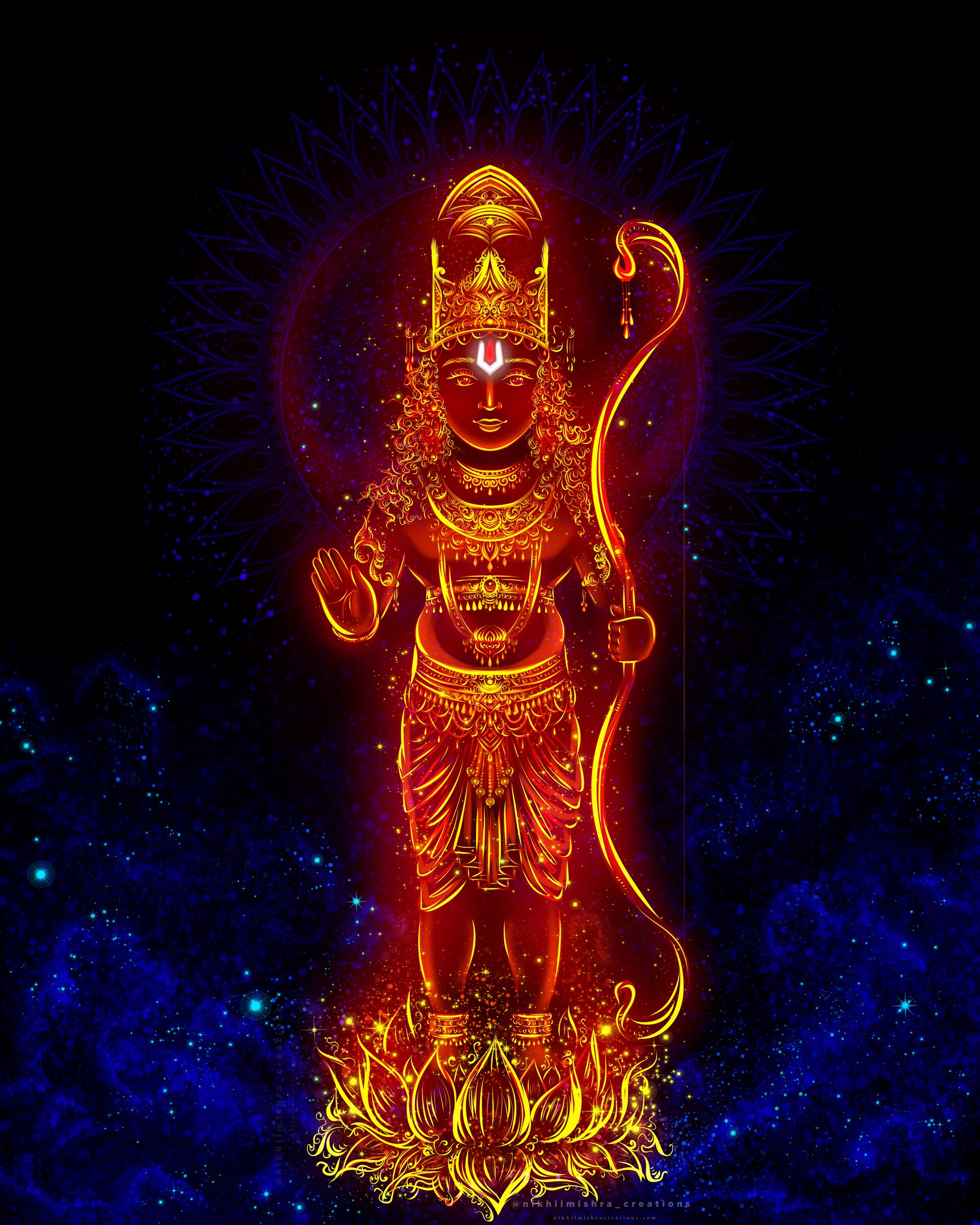 ArtStation - Ram lala digital art