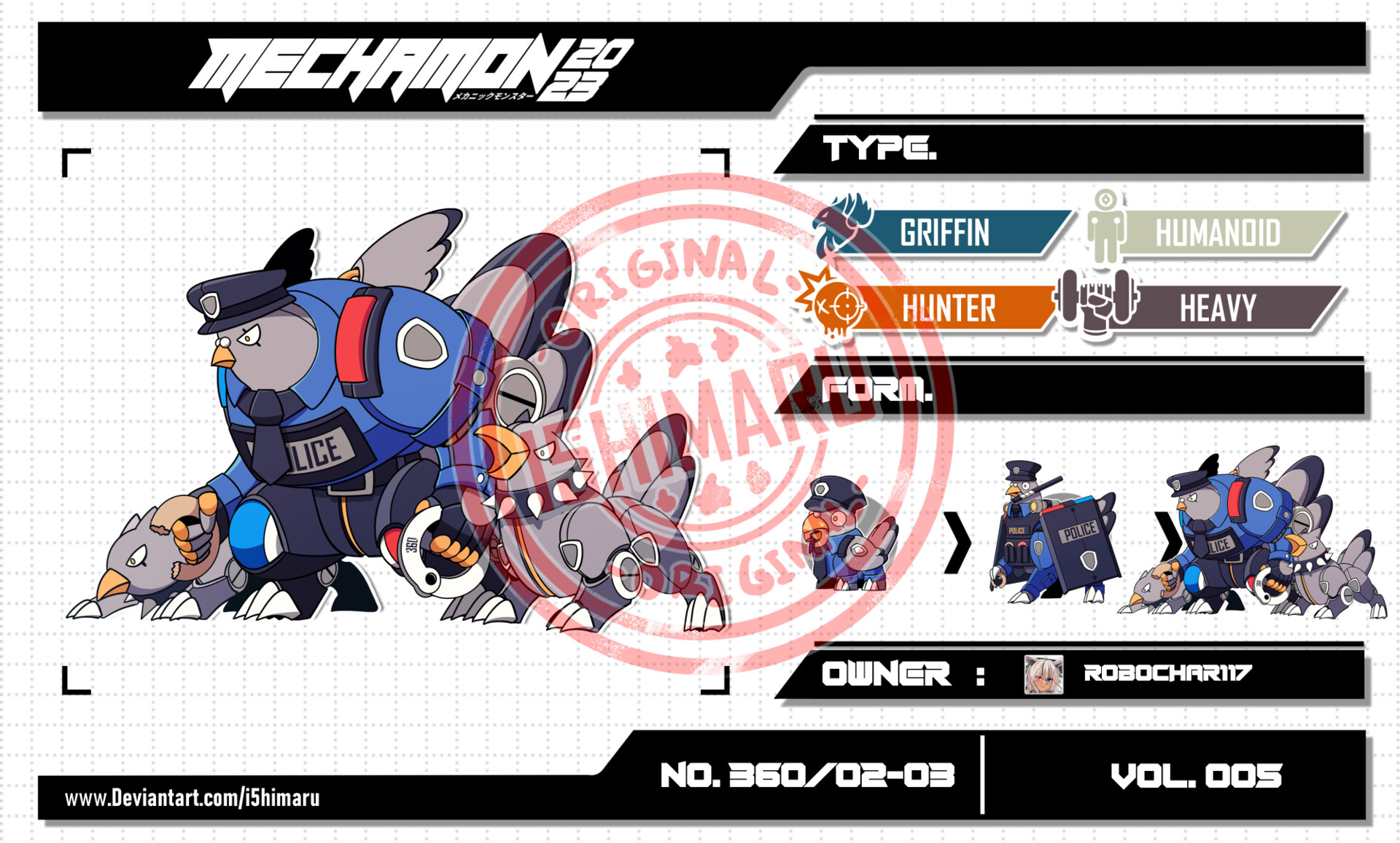 ArtStation - Mechamon NO.360/02-03 | VOL.005