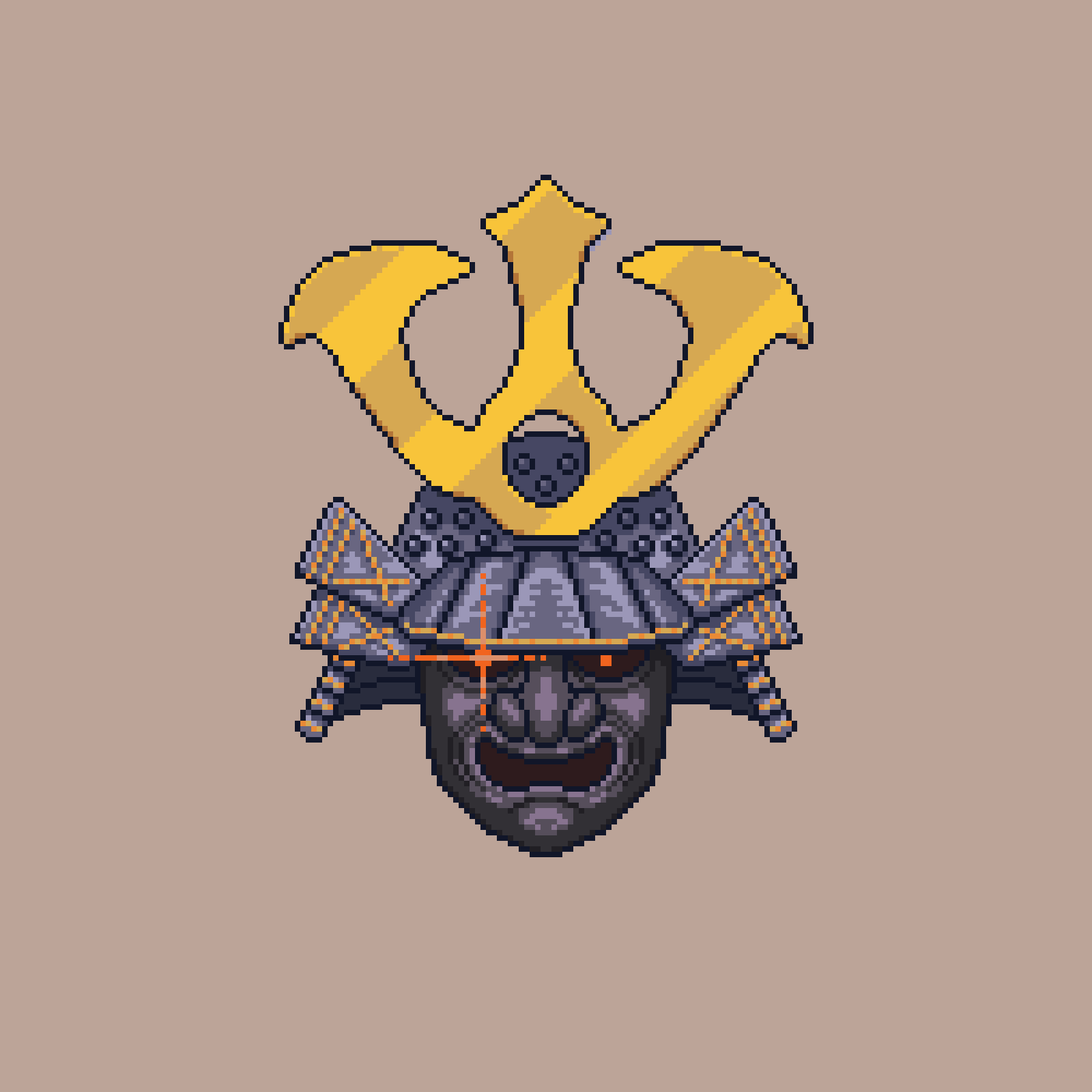 ArtStation - Samurai Pixel Art