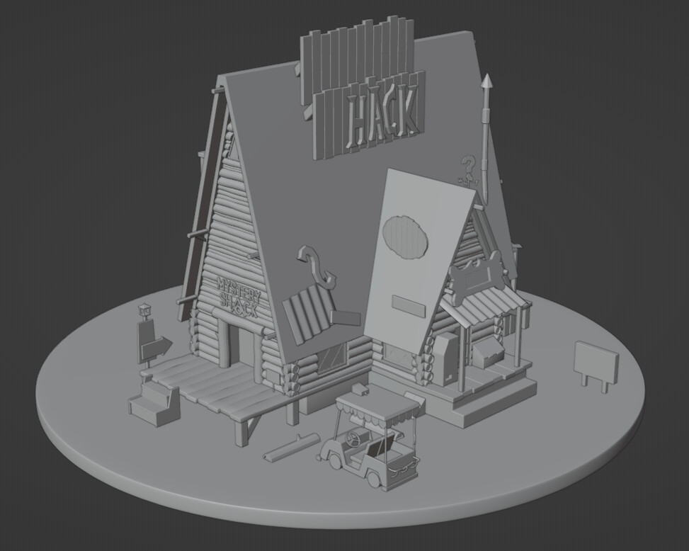 ArtStation - The Mystery Shack