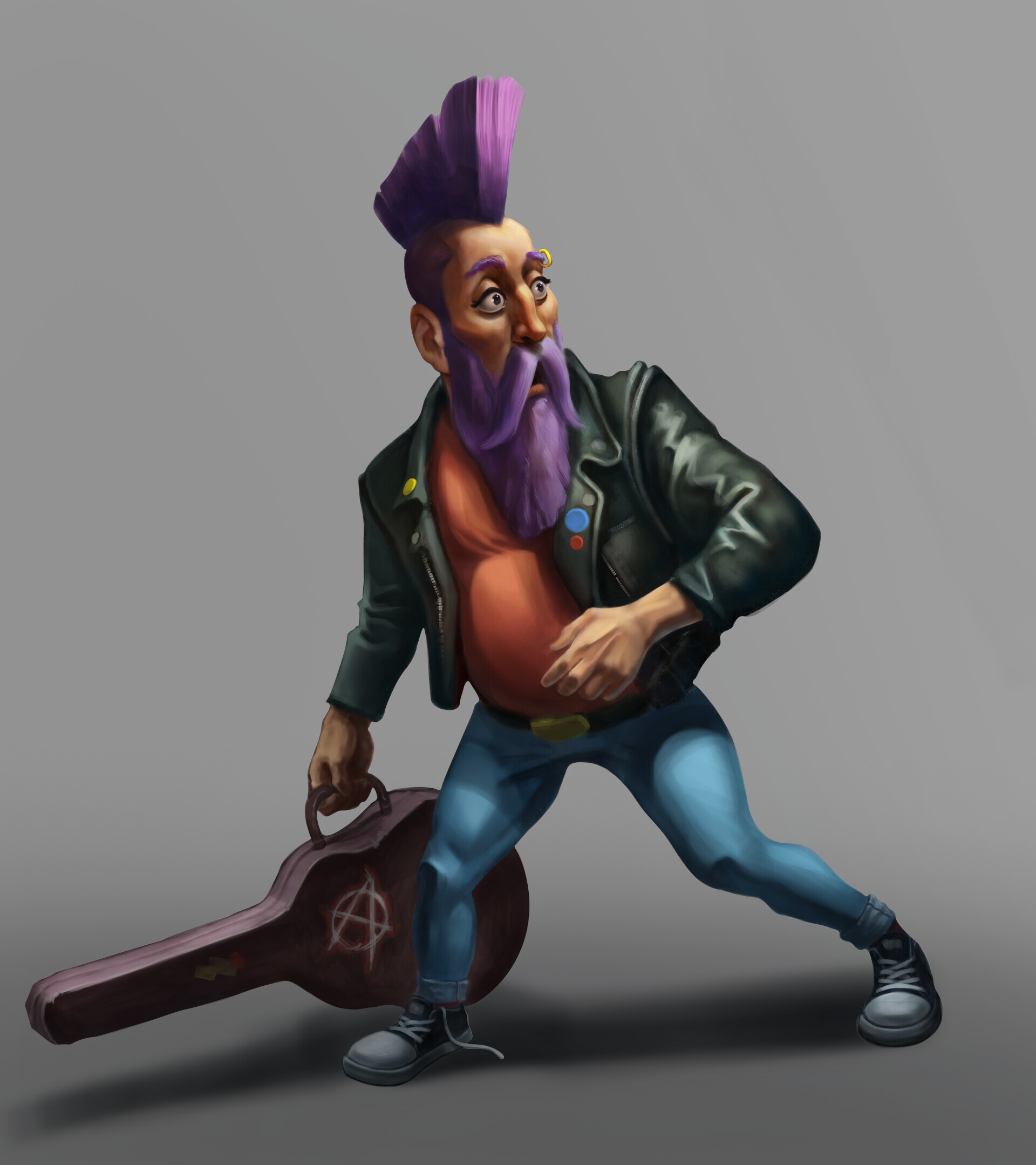 ArtStation - Punk rock loser