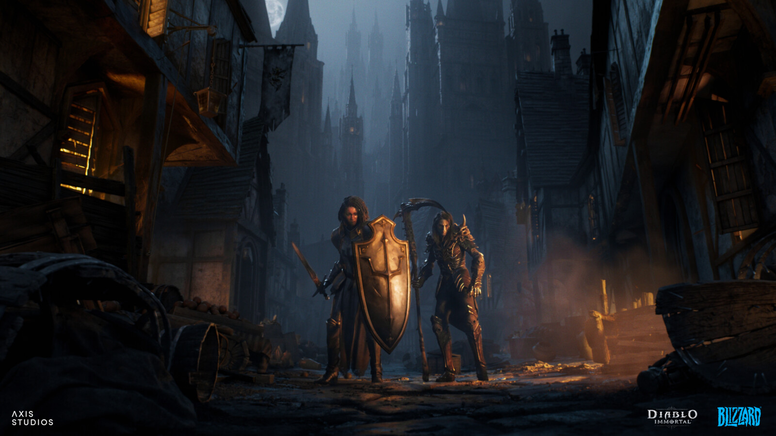 Axis Studios - Diablo: Immortal- Characters to Final Stills