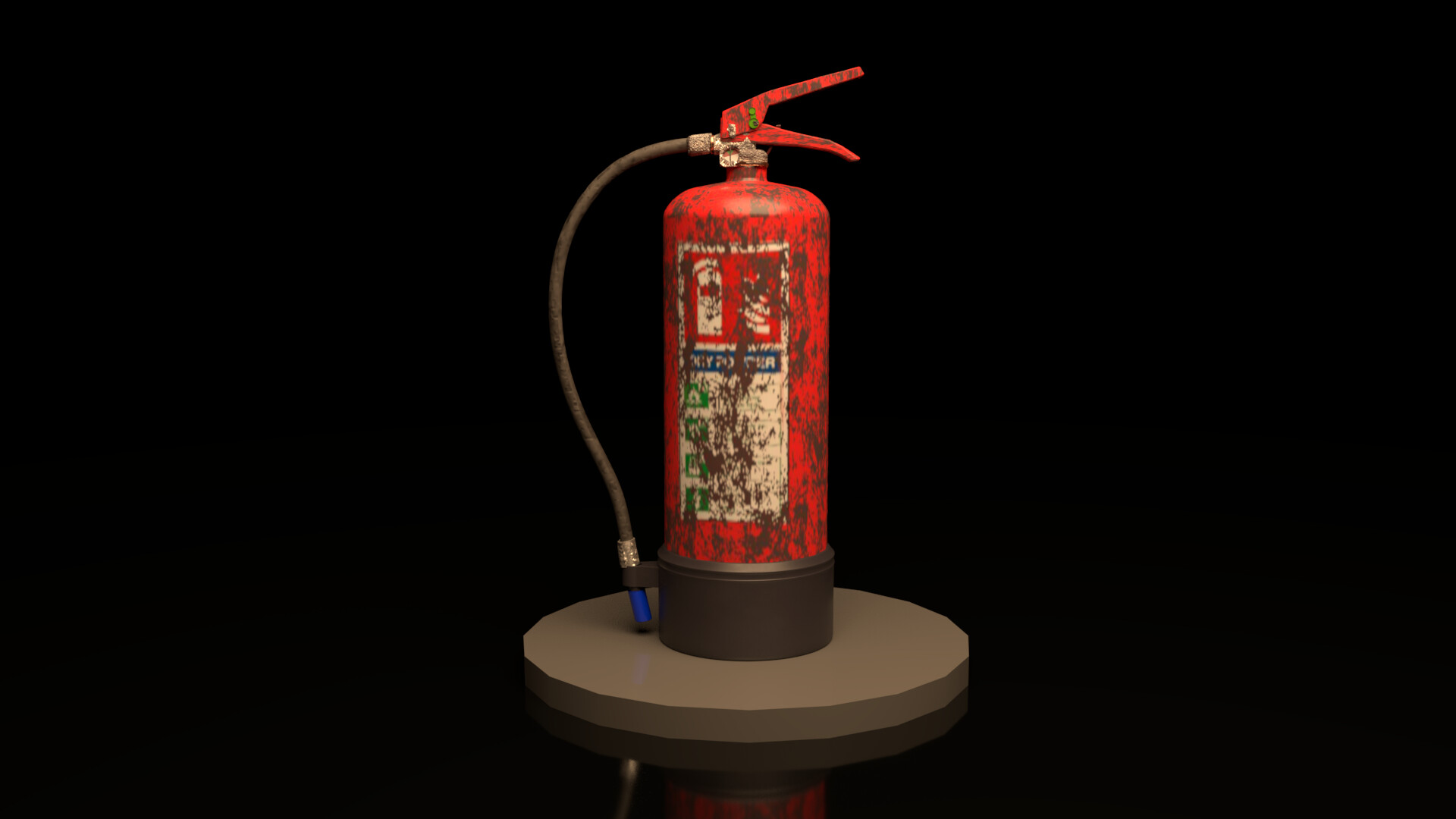 ArtStation - dry powder fire extinguishers