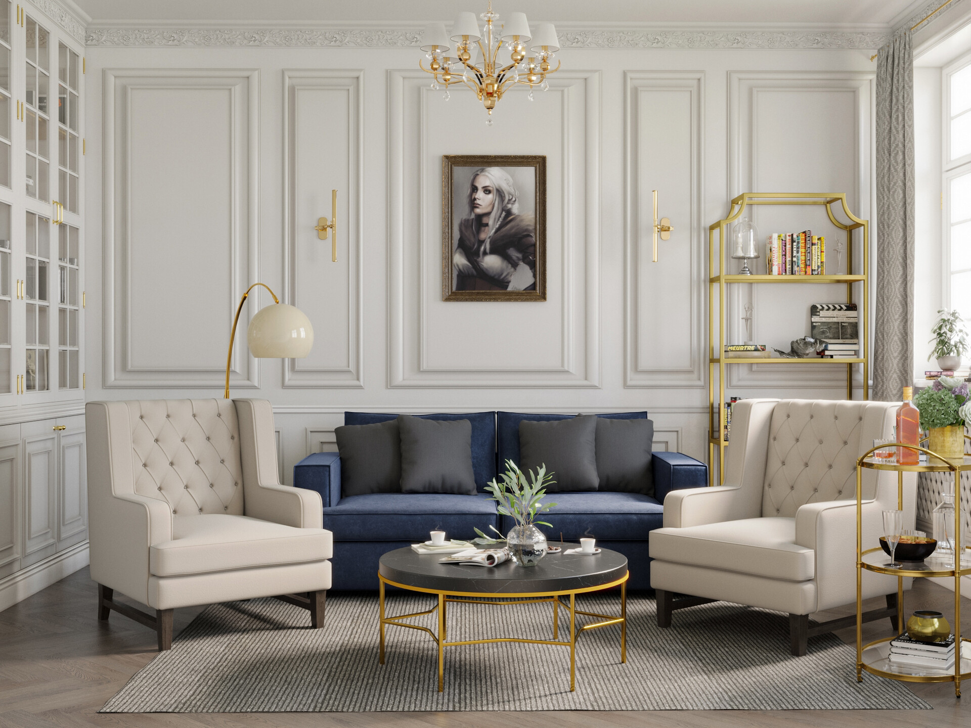 ArtStation - Classic interior