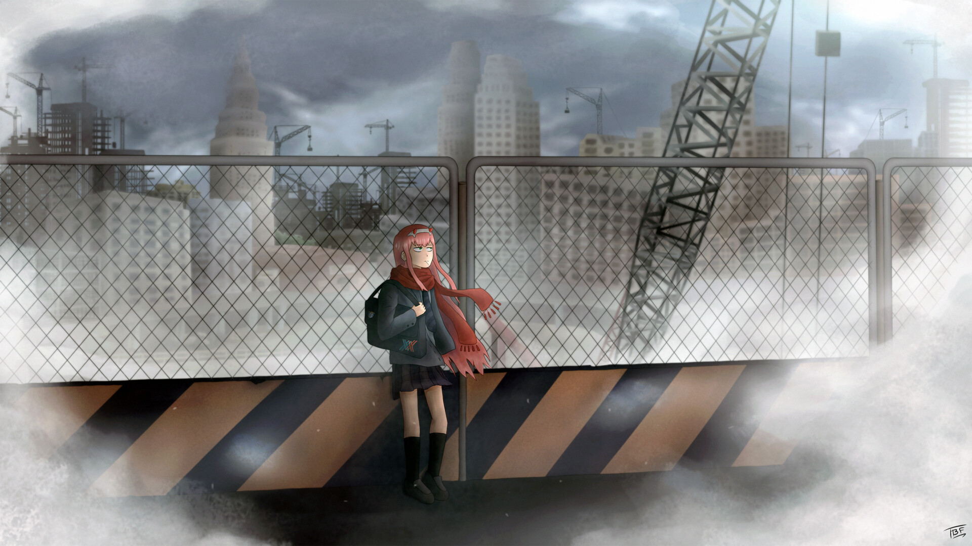 ArtStation - DitF 02 Fan art Process