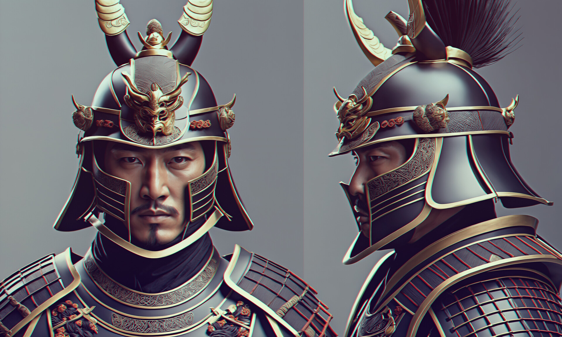 ArtStation - Samurai Closeup 02