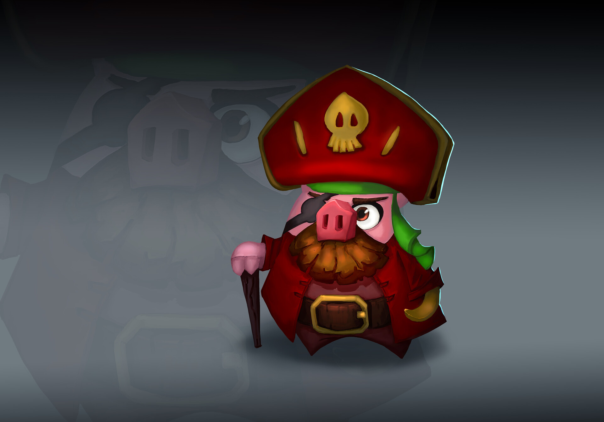 ArtStation - Pirate pig