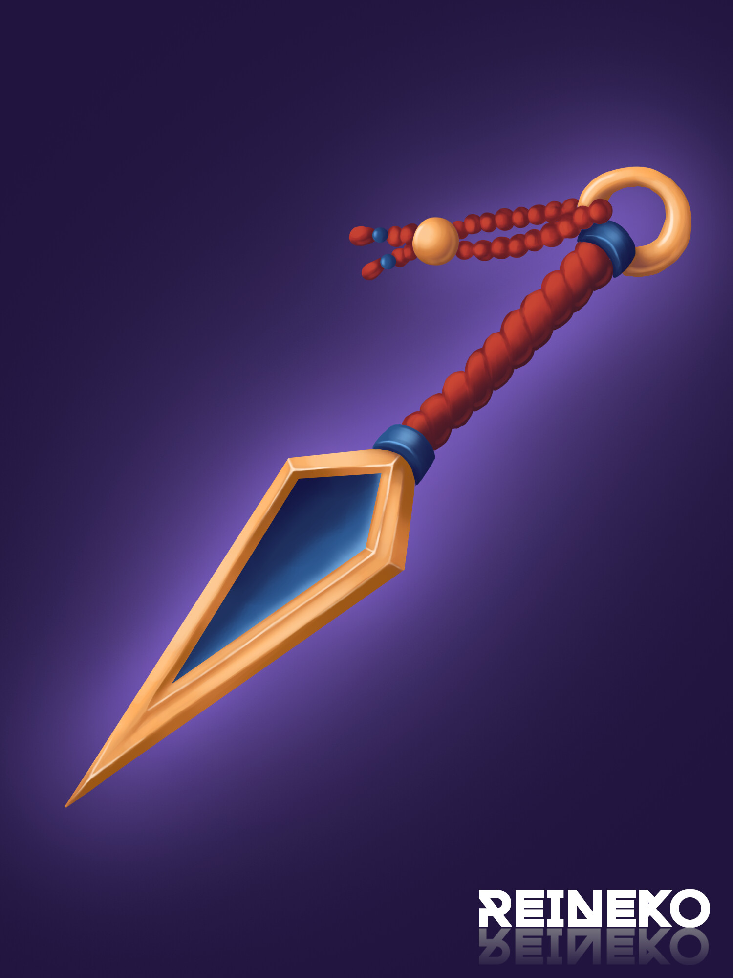 ArtStation - Game Props - Kunai (Casual Style)