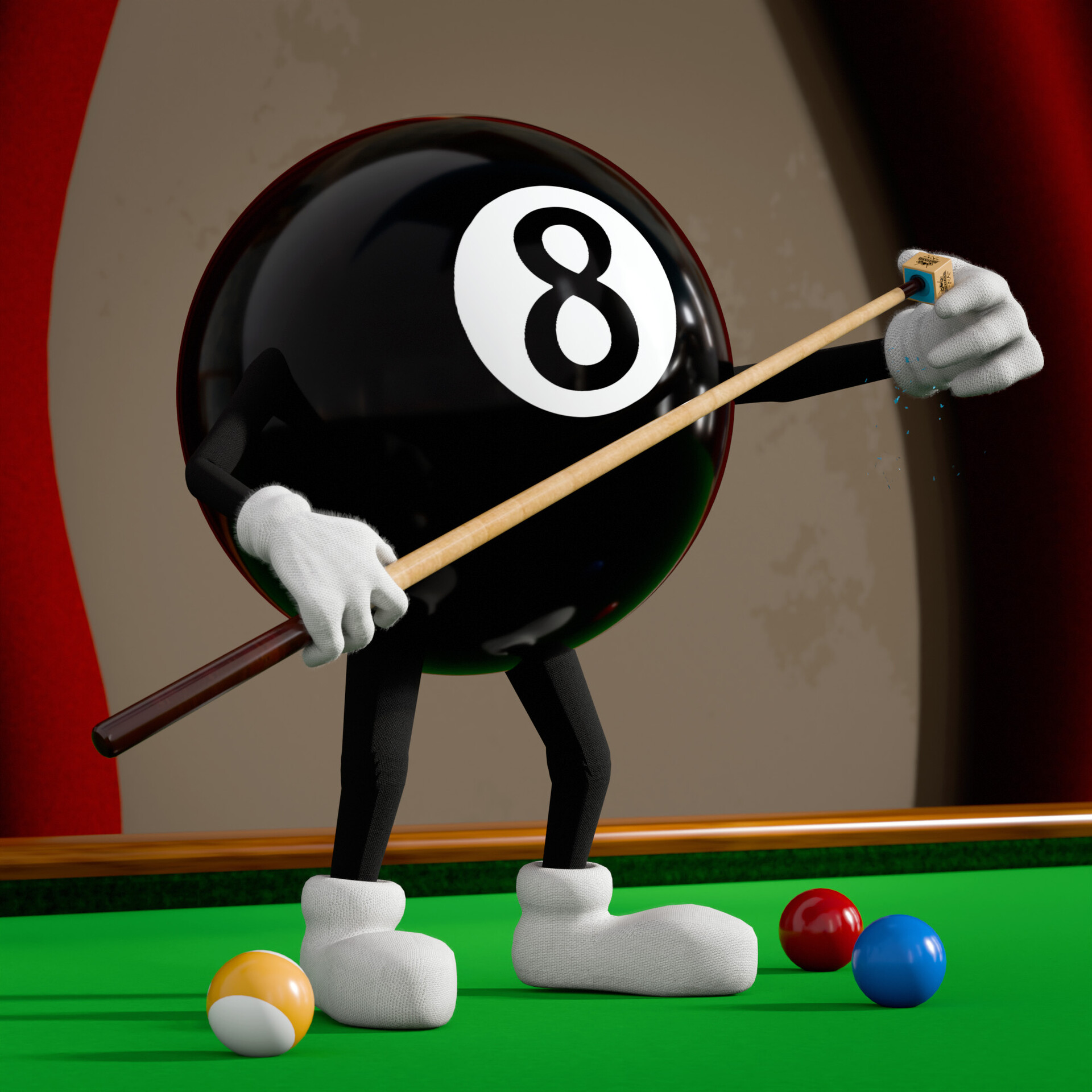 ArtStation - Billiard Ball
