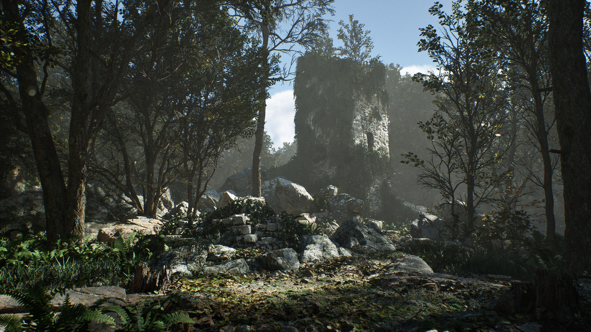 ArtStation - The Forest Watchtower