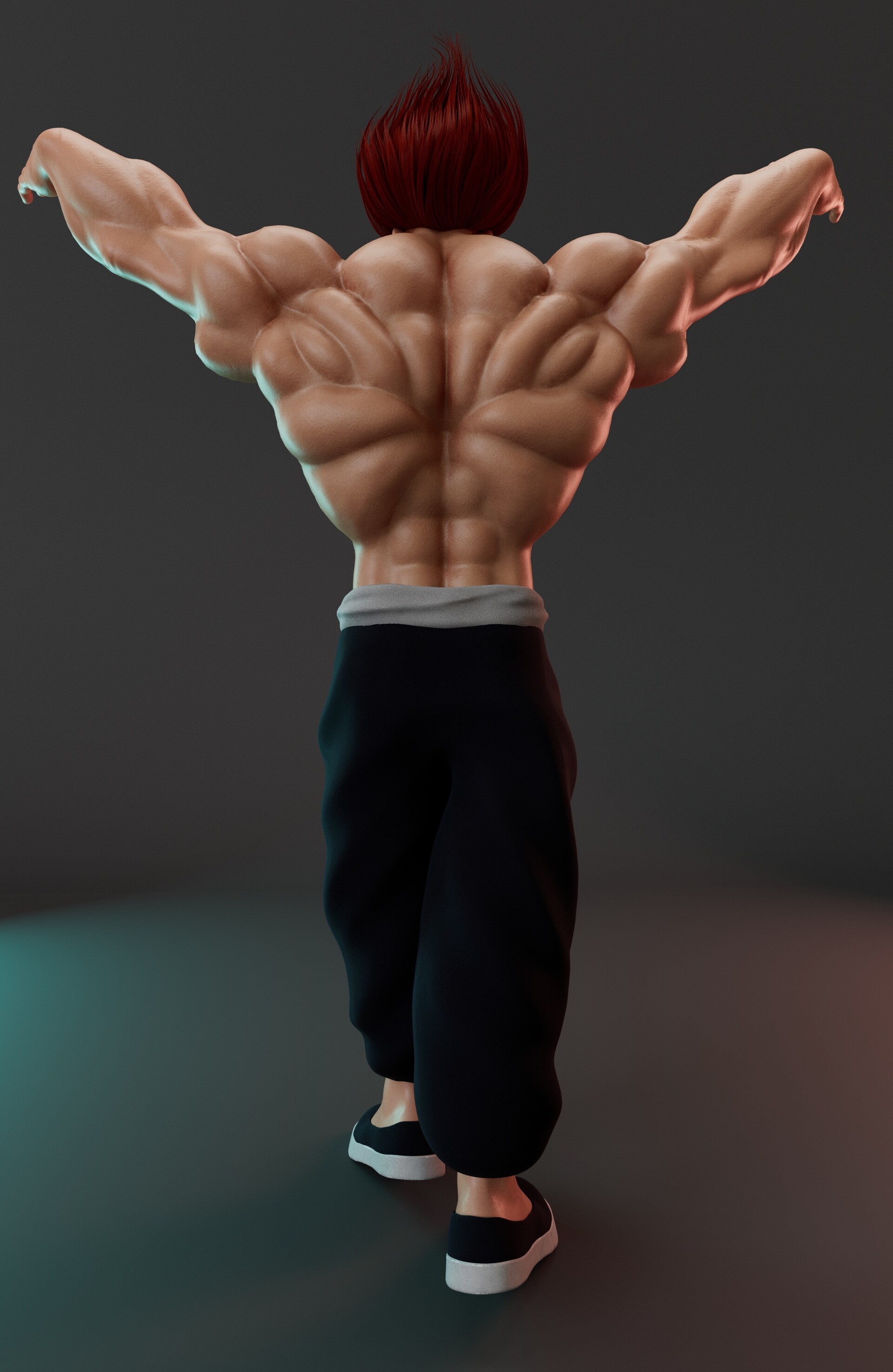 ArtStation - Yujiro Hanma: Demon Back