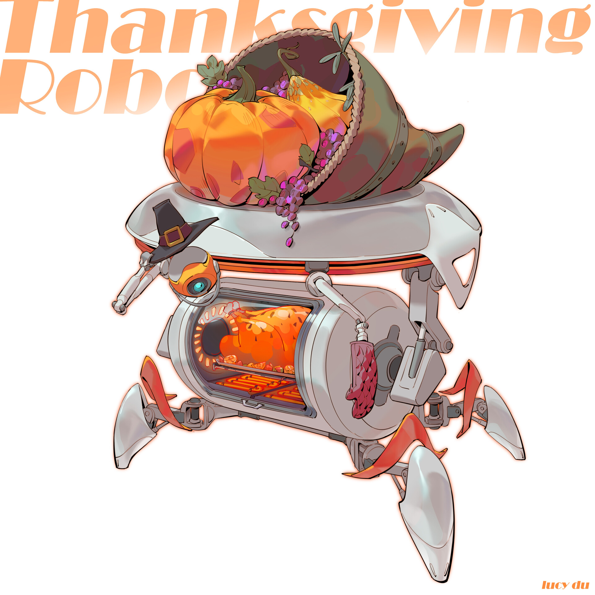 ArtStation - Thanksgiving Robot!