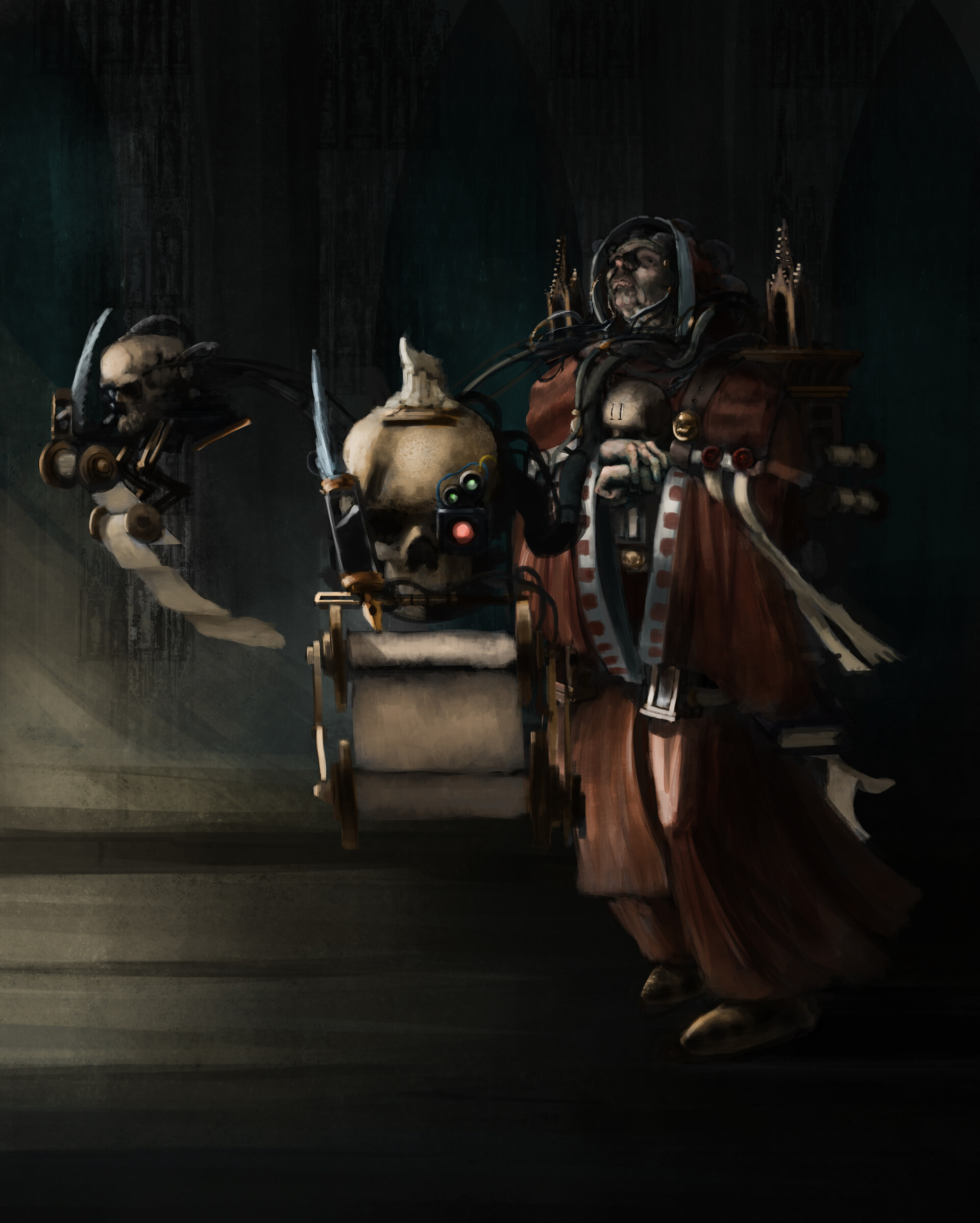 ArtStation - Adeptus administratum