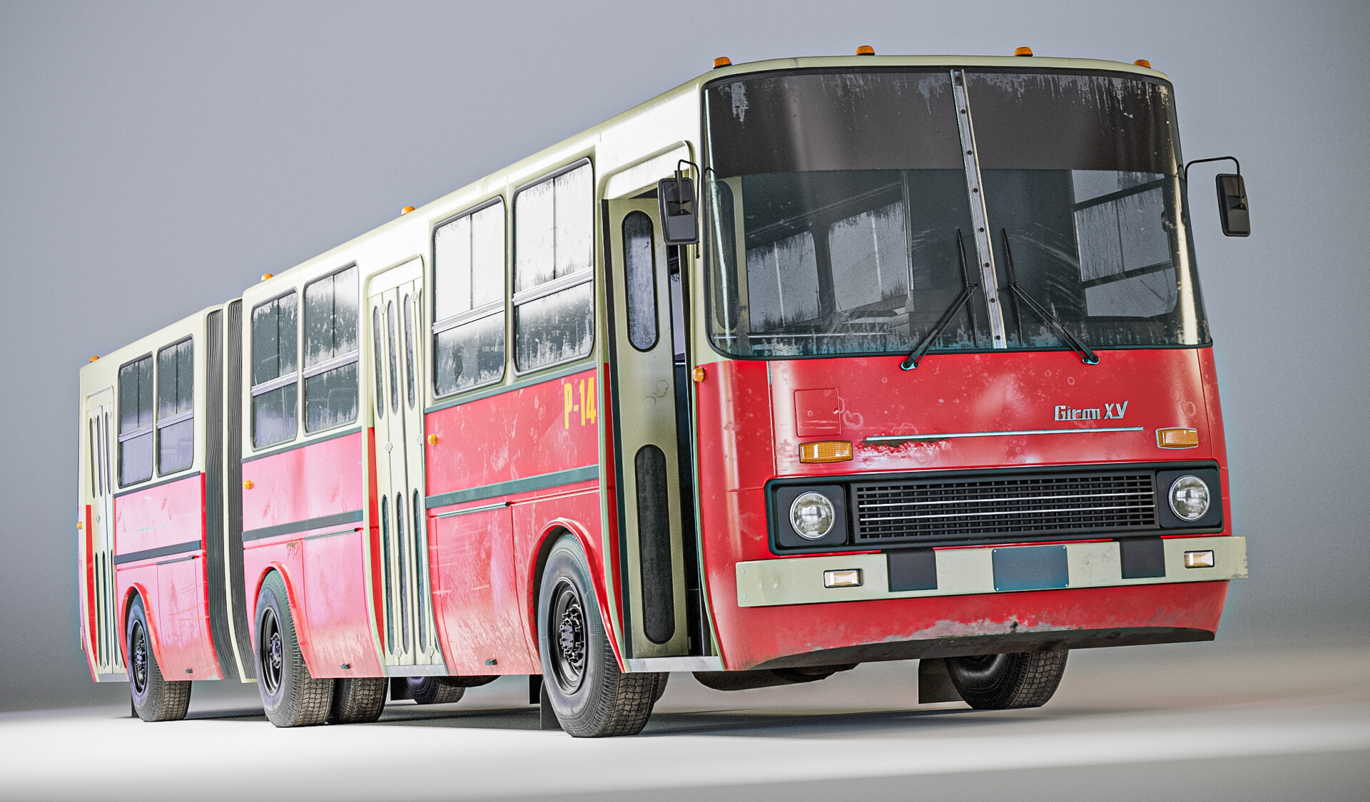ArtStation - Soviet Bus