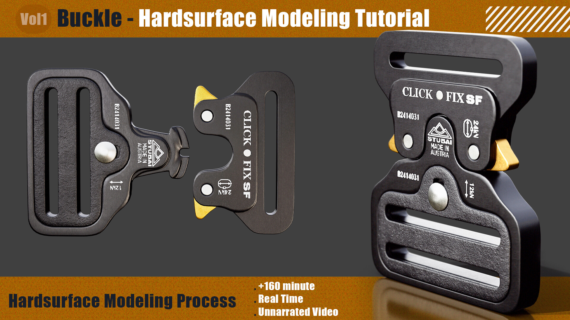 ArtStation - Buckle-Hardsurface Modeling