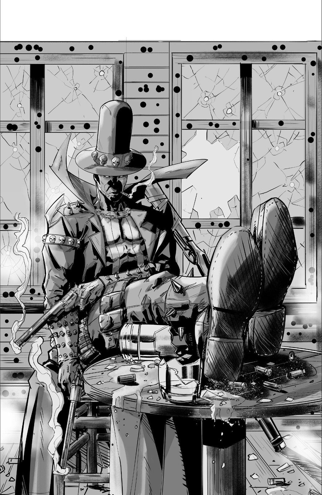 Jarret Katz - Gunslinger Spawn Cover Art