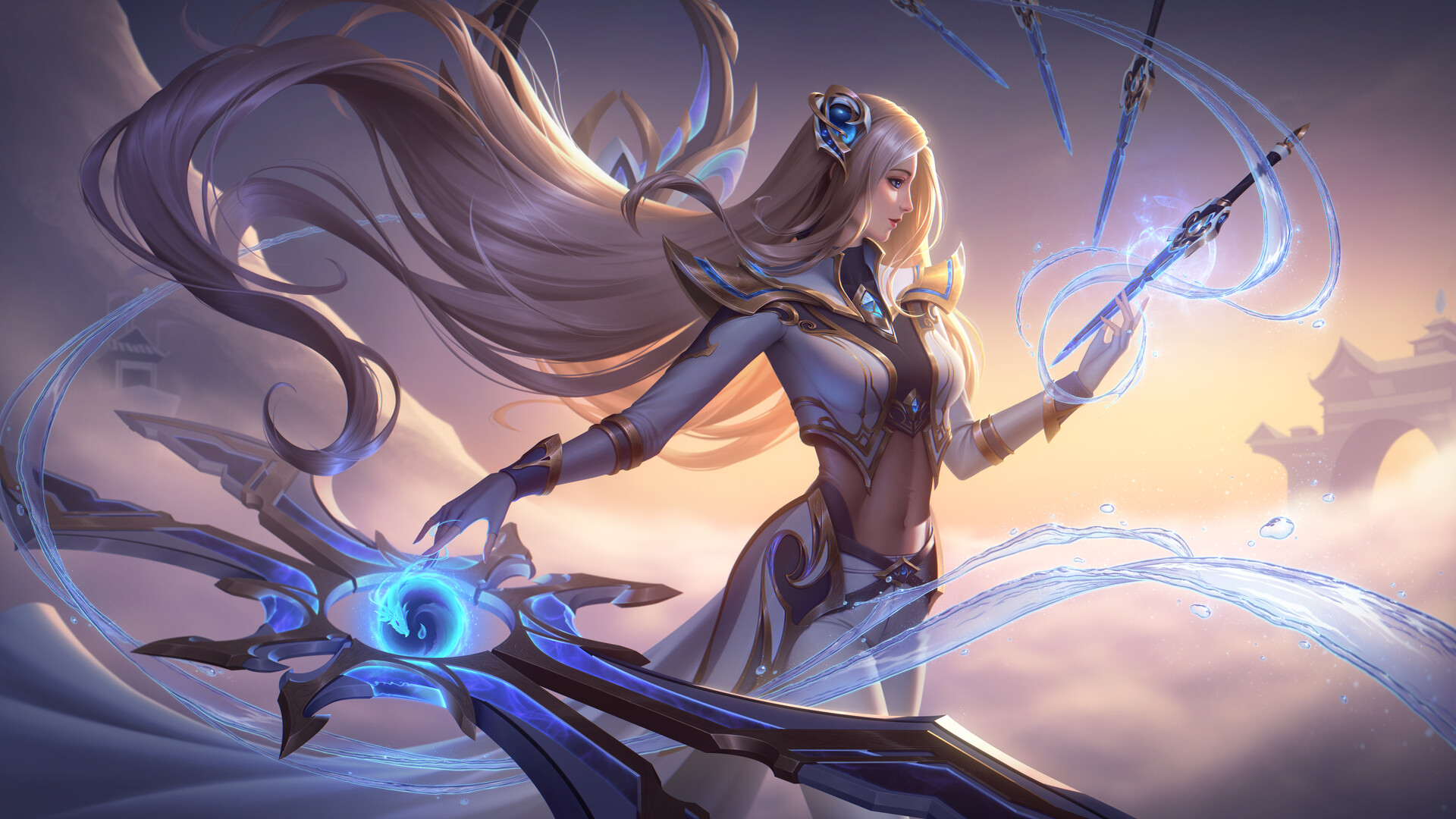 ArtStation - Spirit Blade of Misty Waves Irelia (the Will of the Blades)