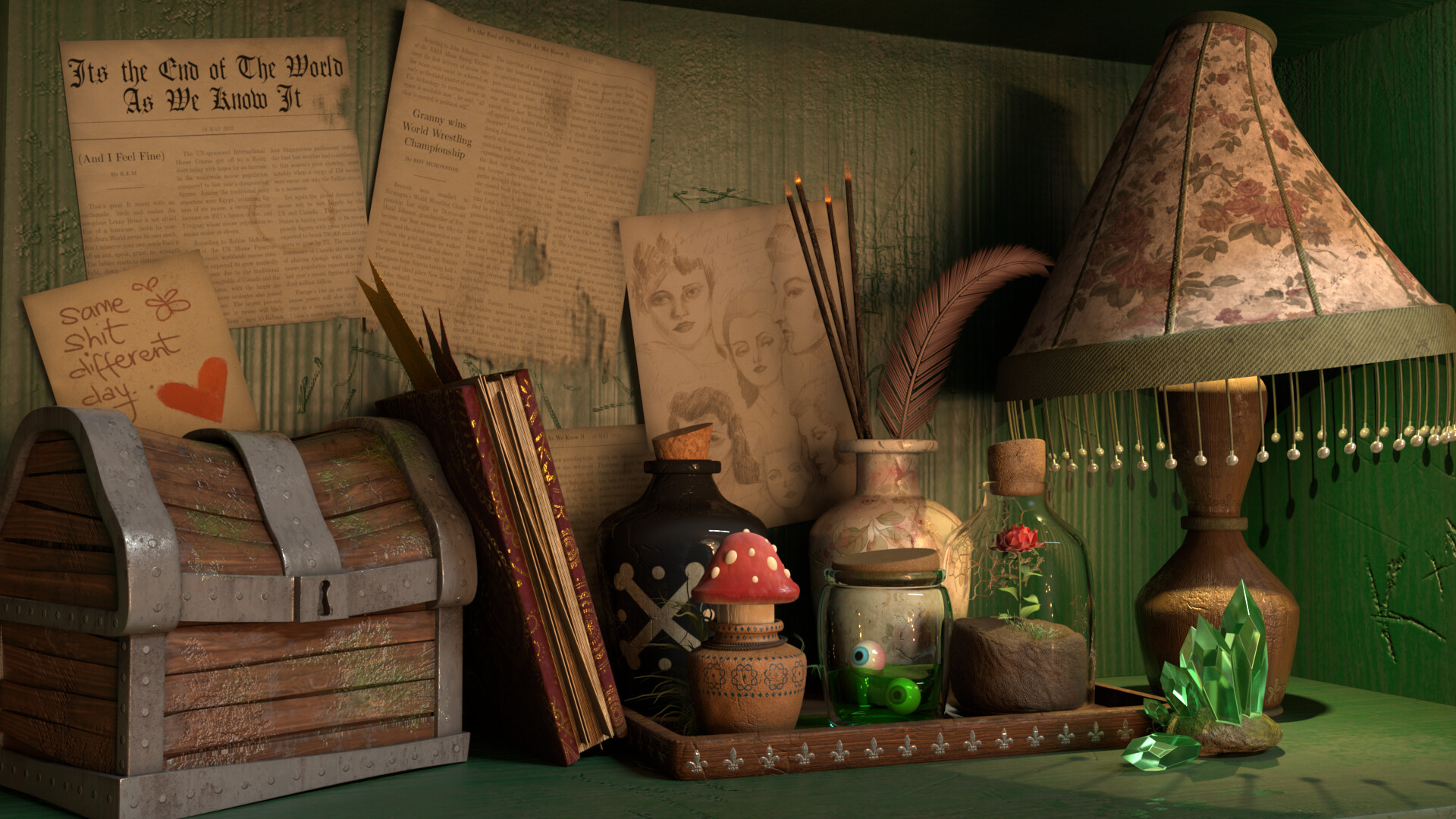 ArtStation - Potion Shop