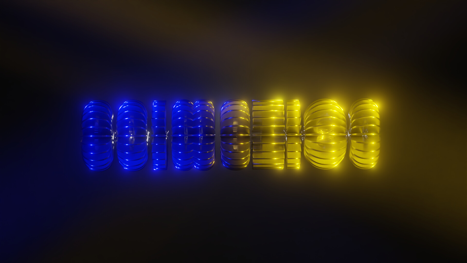 ArtStation - Scrolling animation of metallic text