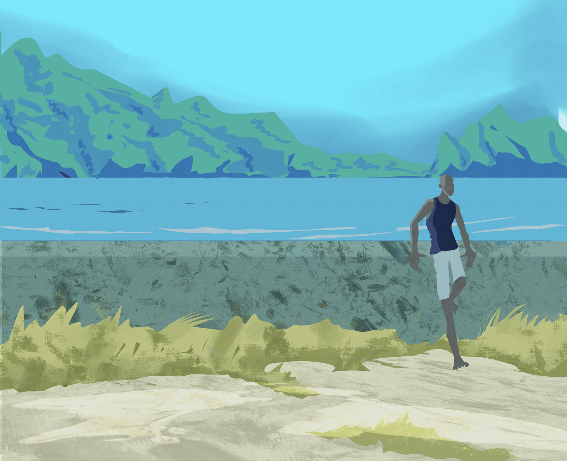 ArtStation - Short animation made under 1.5 hour