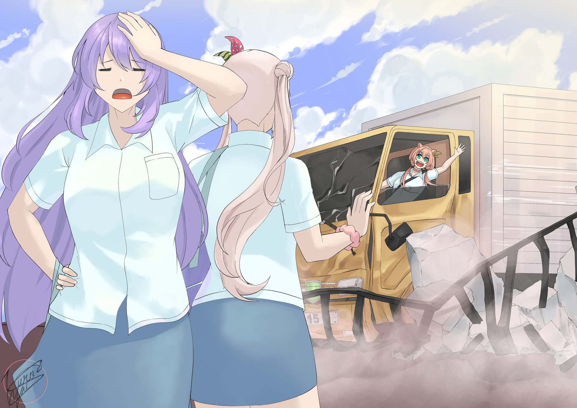 ArtStation - Risu, Almost Late