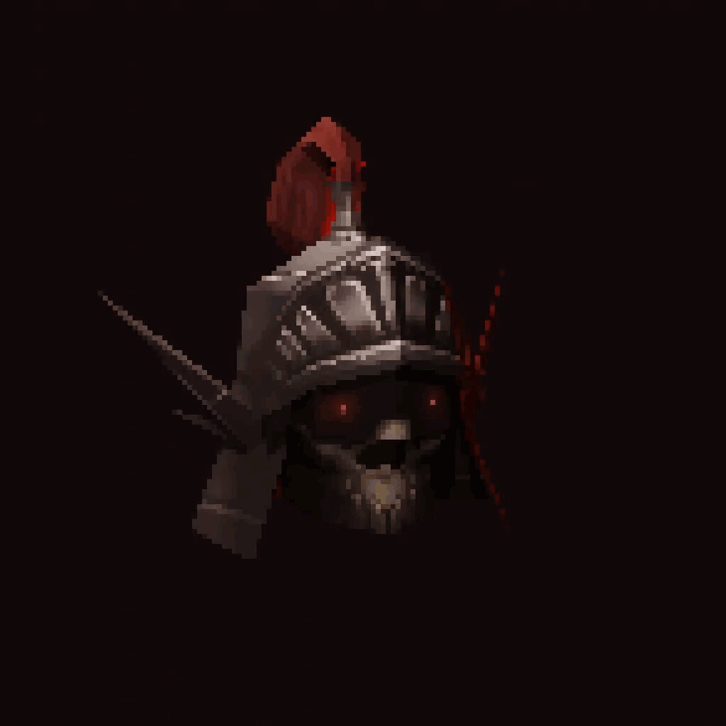 ArtStation - Skull - PS 1 style