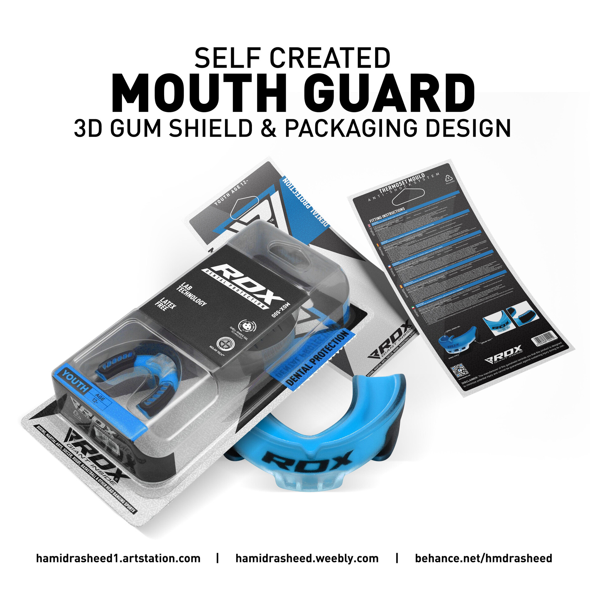 ArtStation - 3D Gum Shield | Packaging Design | Unreal Engine Real-Time ...