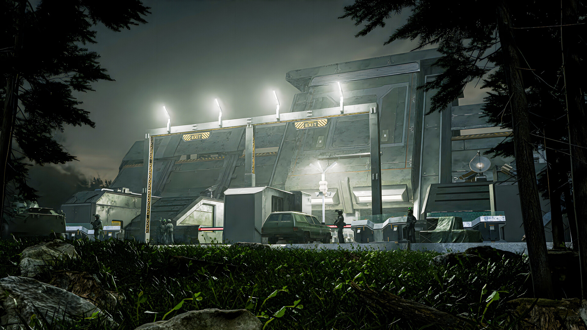 ArtStation - Military Checkpoint