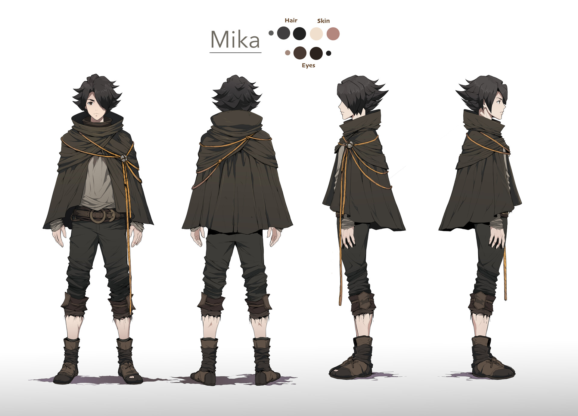 ArtStation - Mika - character design