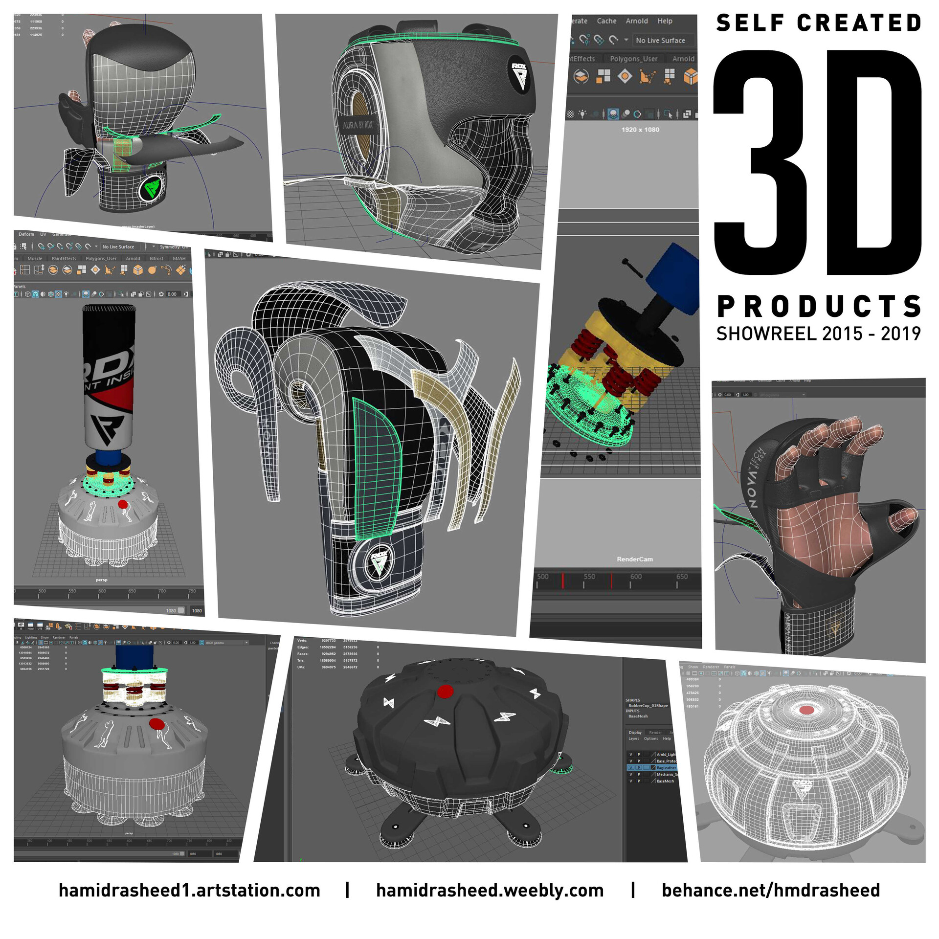 ArtStation - Showreel 2015-19 | 3D 360 Animation | 3D Generalist