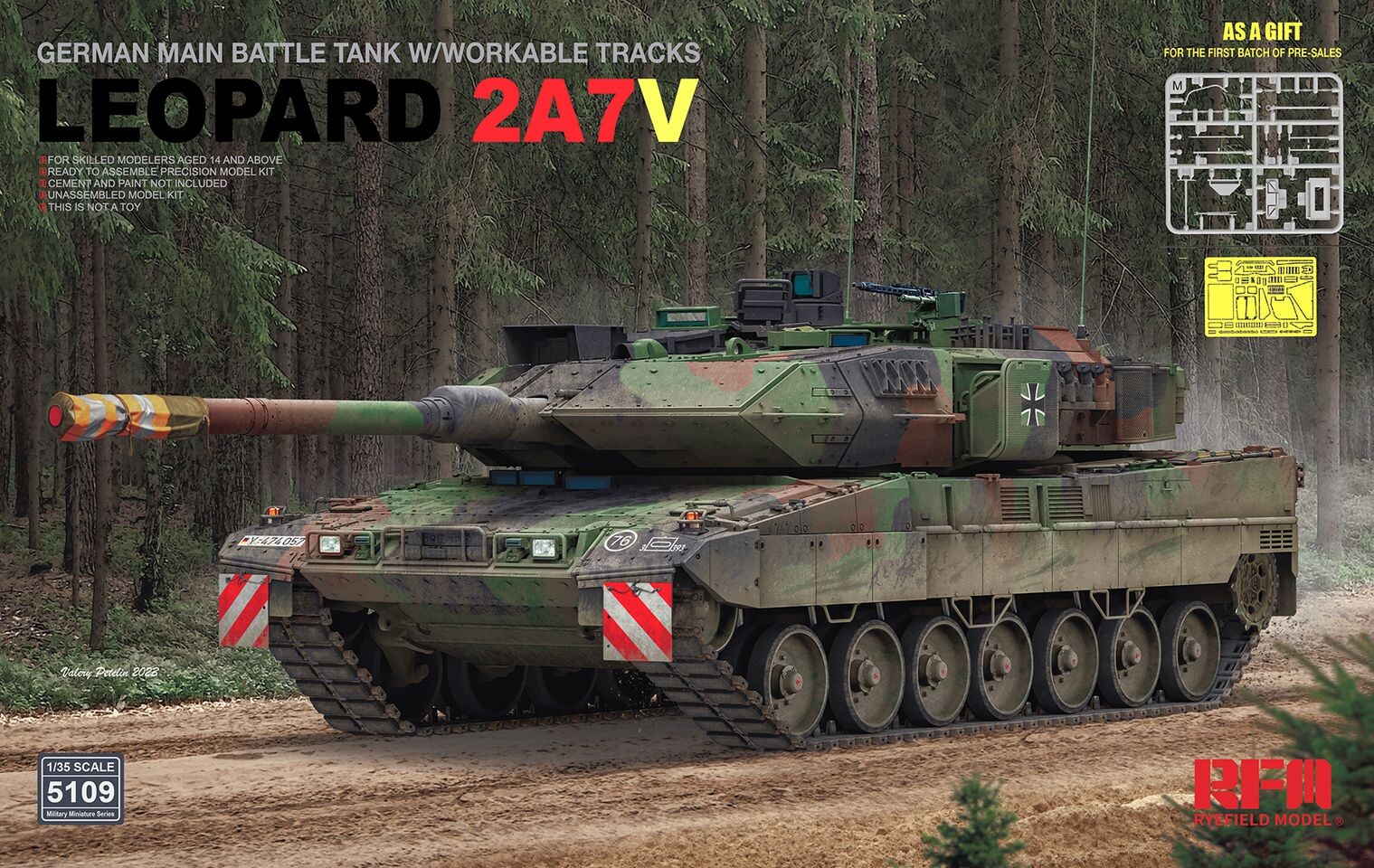 Valery Petelin - Leopard 2A7V ( box art for RFM )