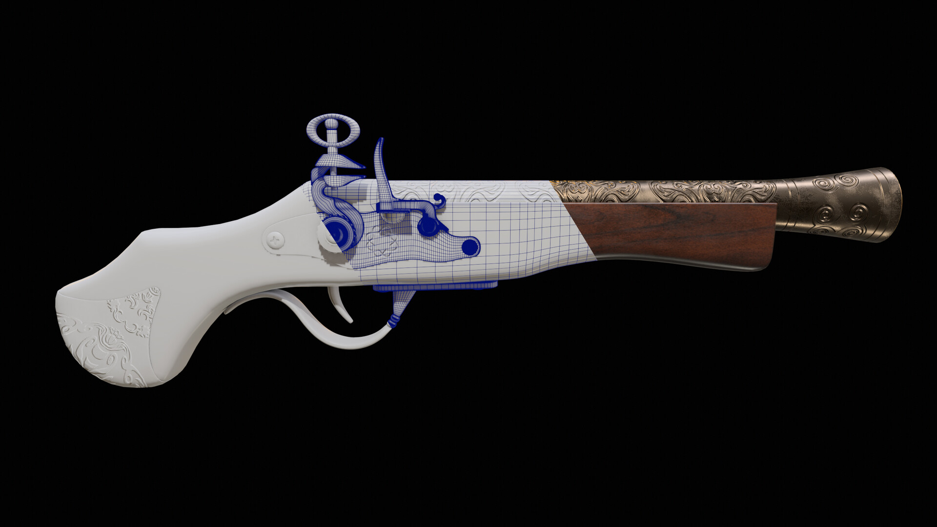 ArtStation - 3D Flintlock Game Asset