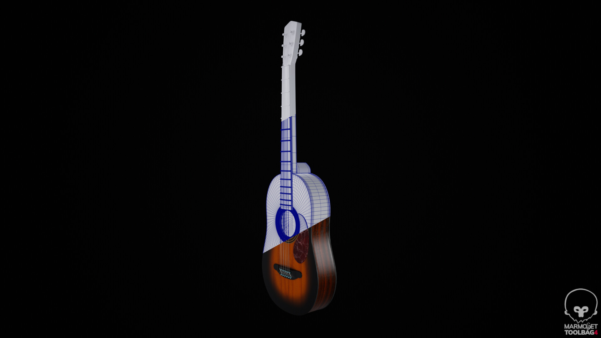 ArtStation - 3D Asset Guitar