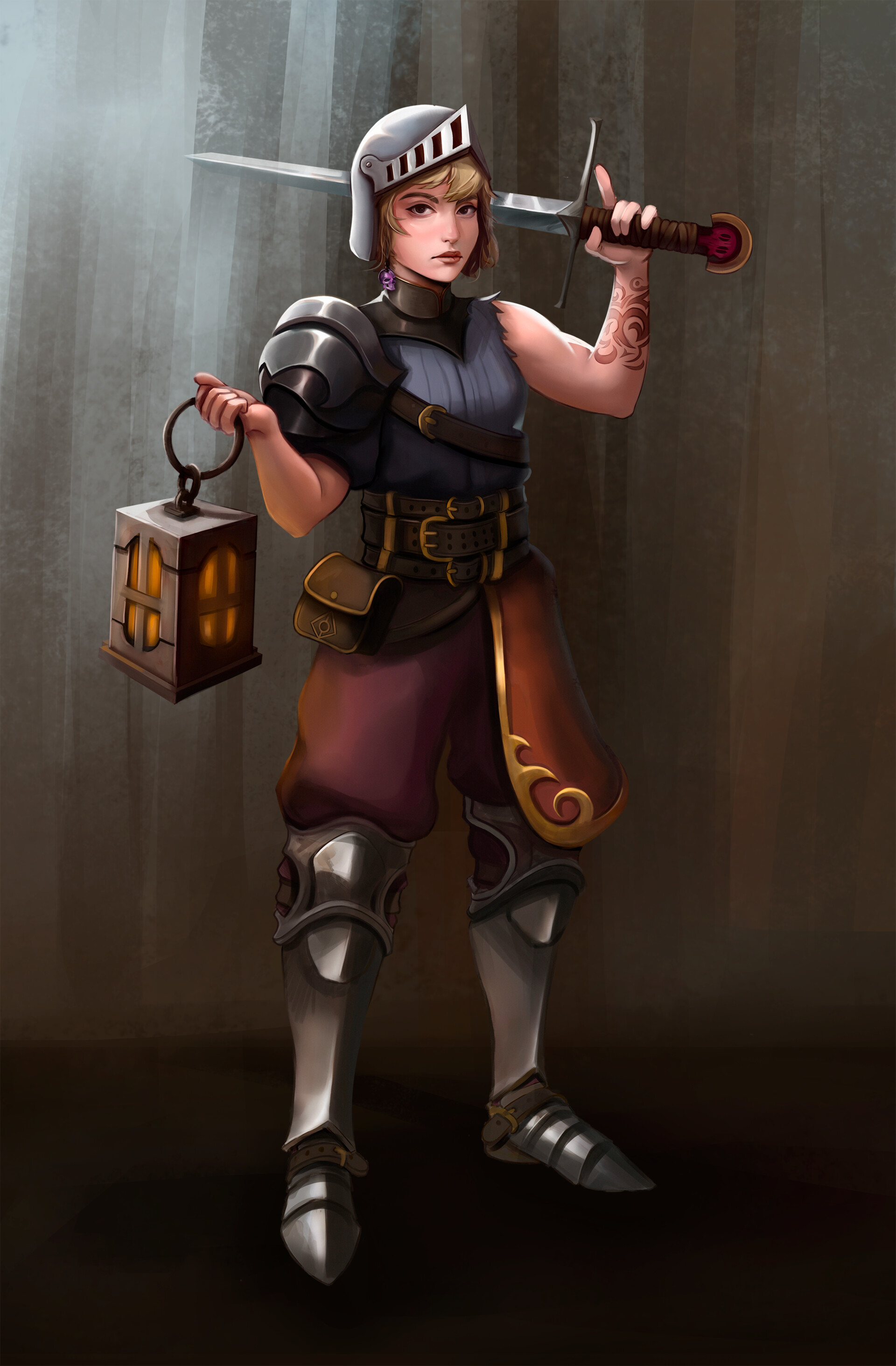 ArtStation - swordswoman