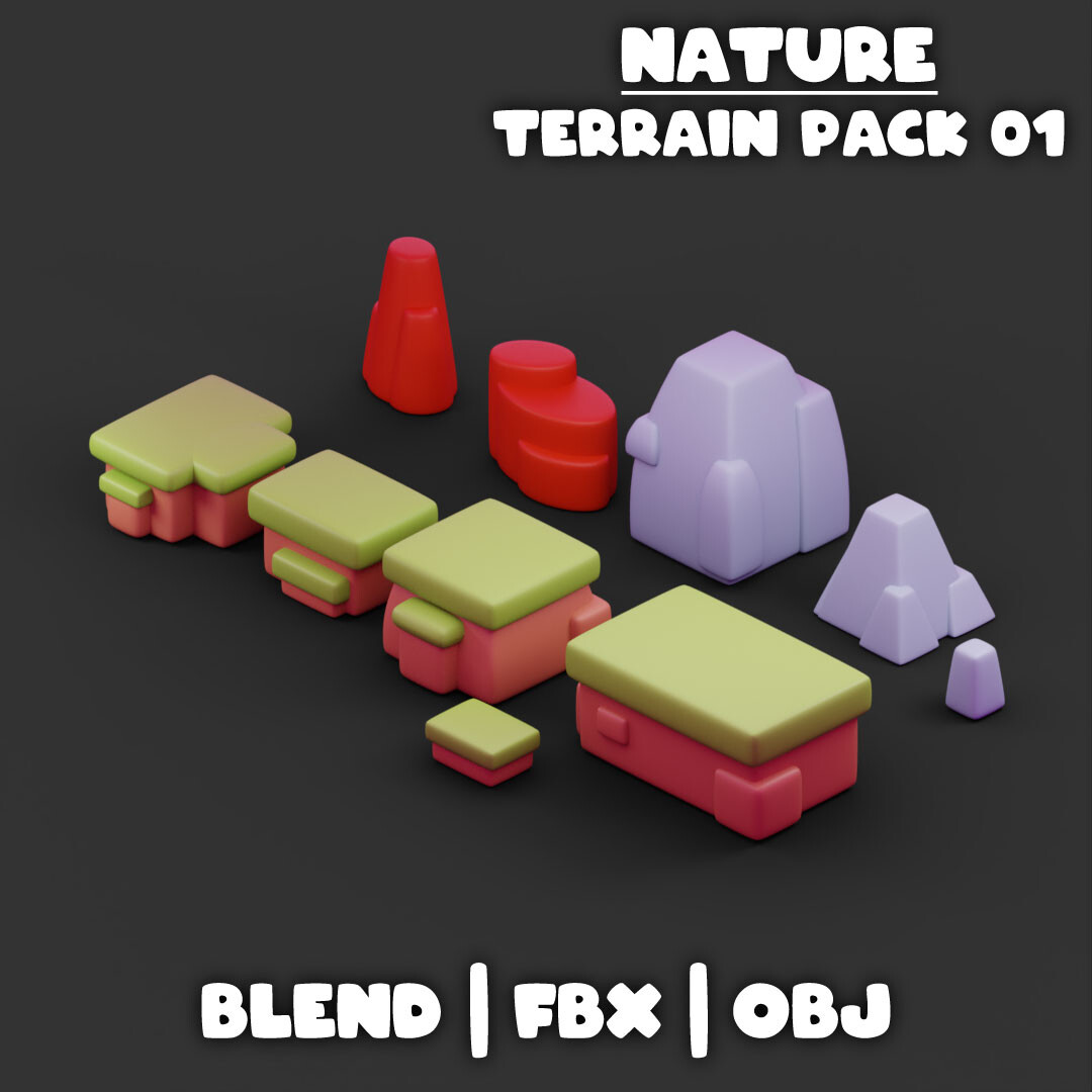 ArtStation - Terrain Pack 01