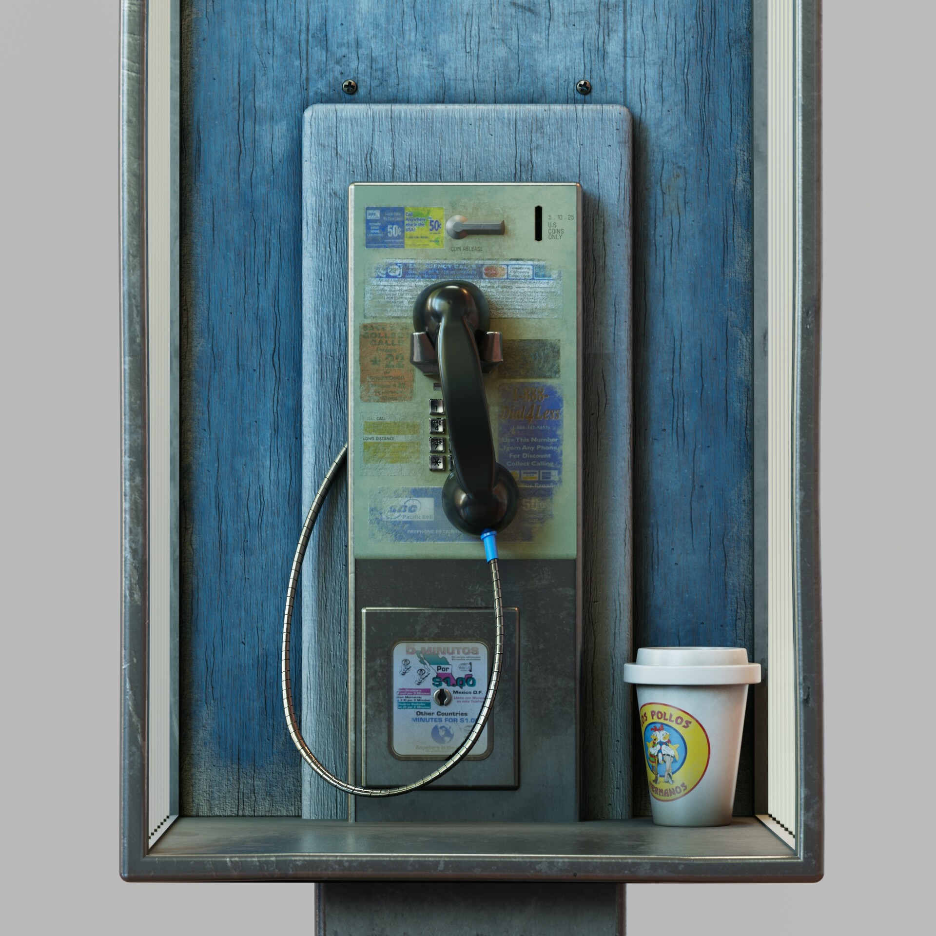 ArtStation - Payphone. Better Call Saul Tribute
