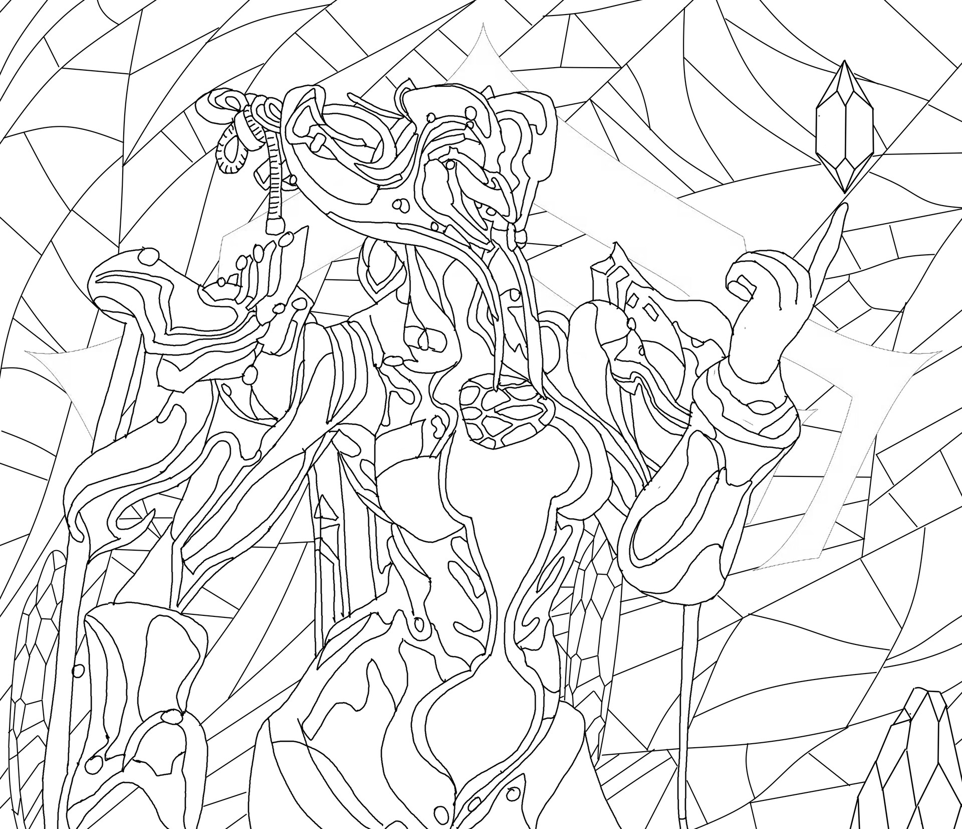 citrine coloring pages