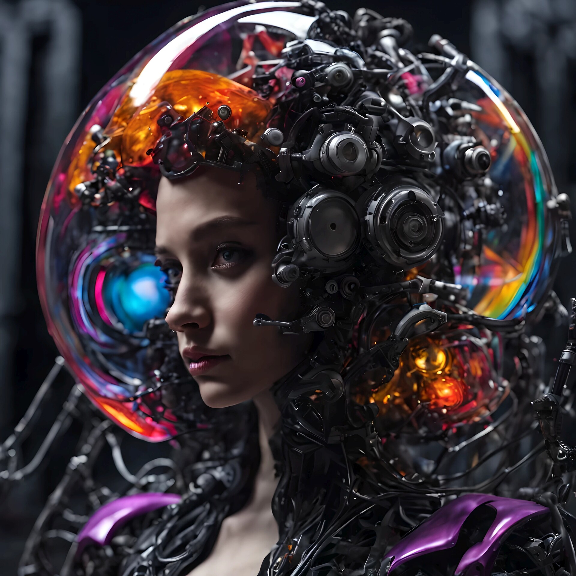 ArtStation - Queen Bee remotes entire AI-Army