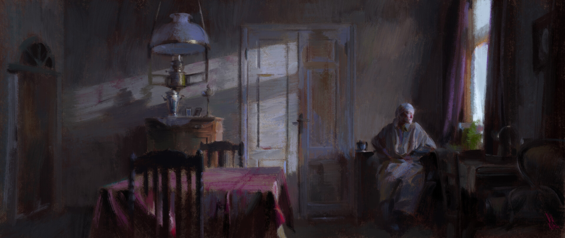 ArtStation - Dim room