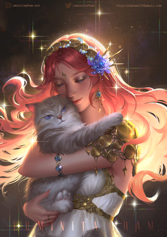 ArtStation - Sun Goddess