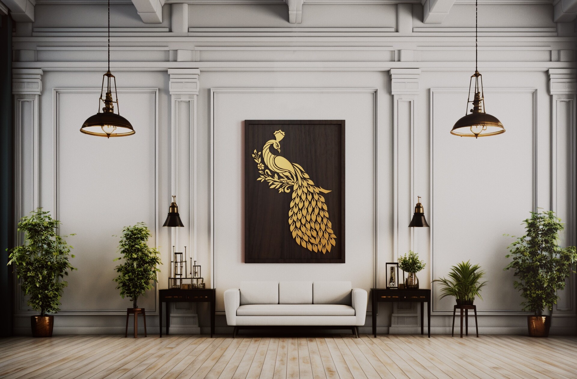 ArtStation - WALL ART INTERIOR DESIGN.