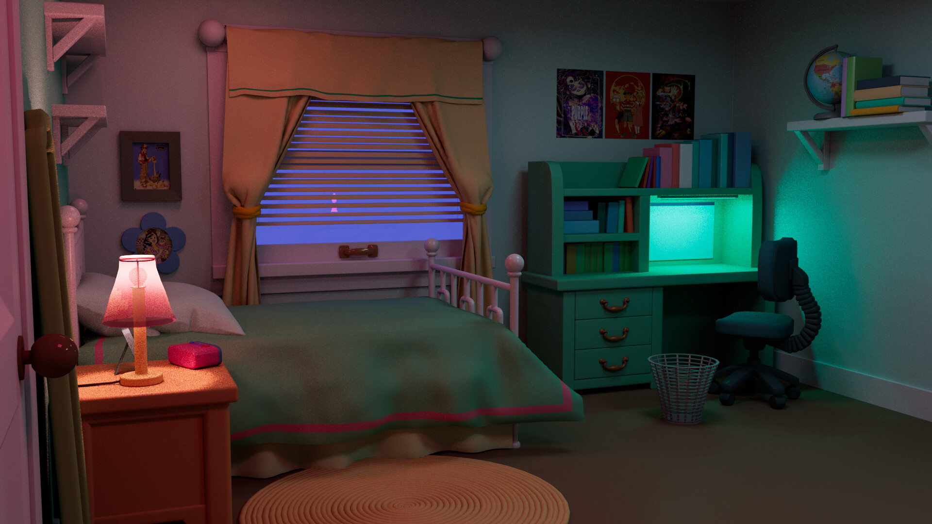 ArtStation - Turning Red - Mei Mei's Room