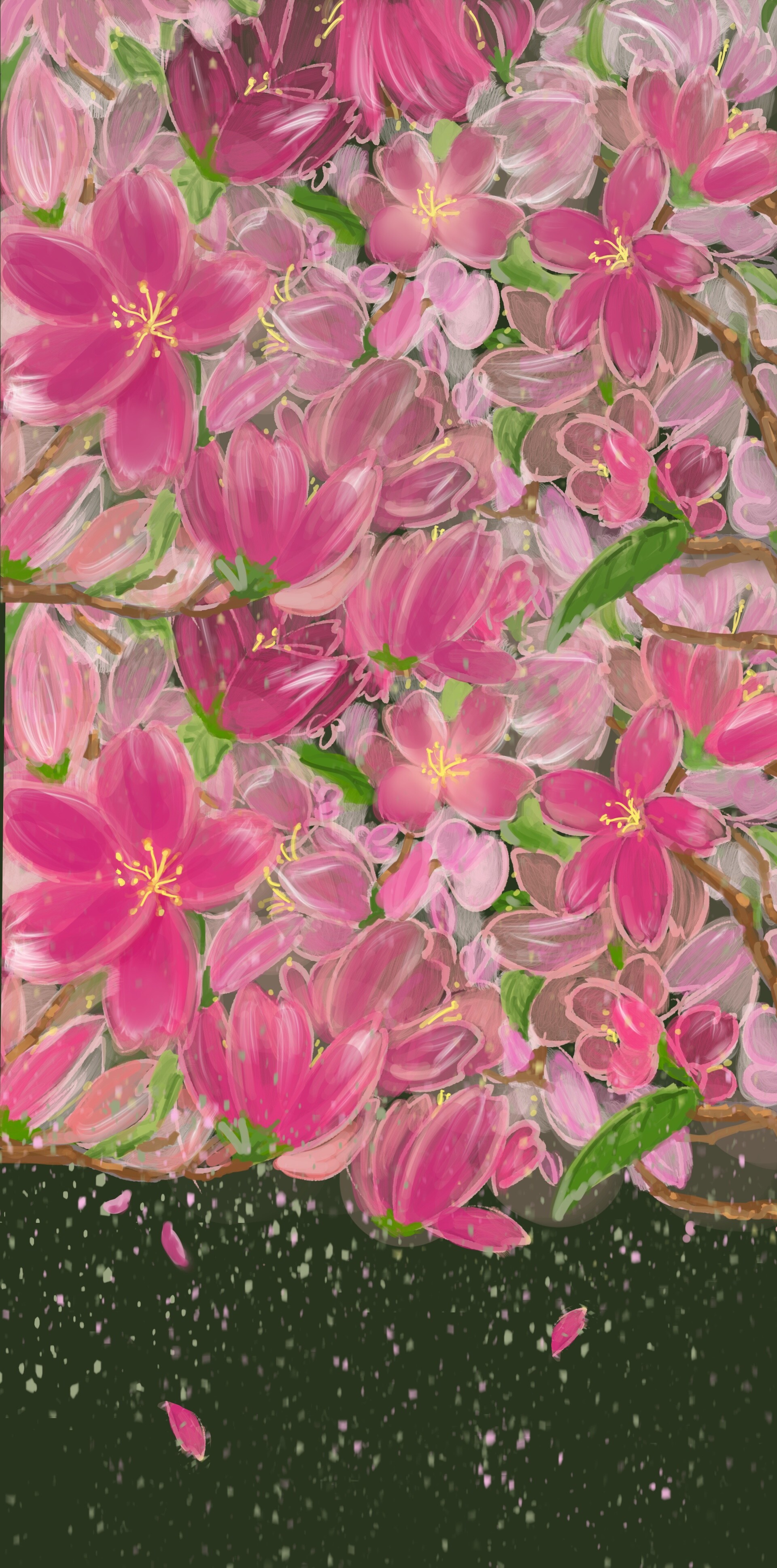 ArtStation - Background scroll for animation project