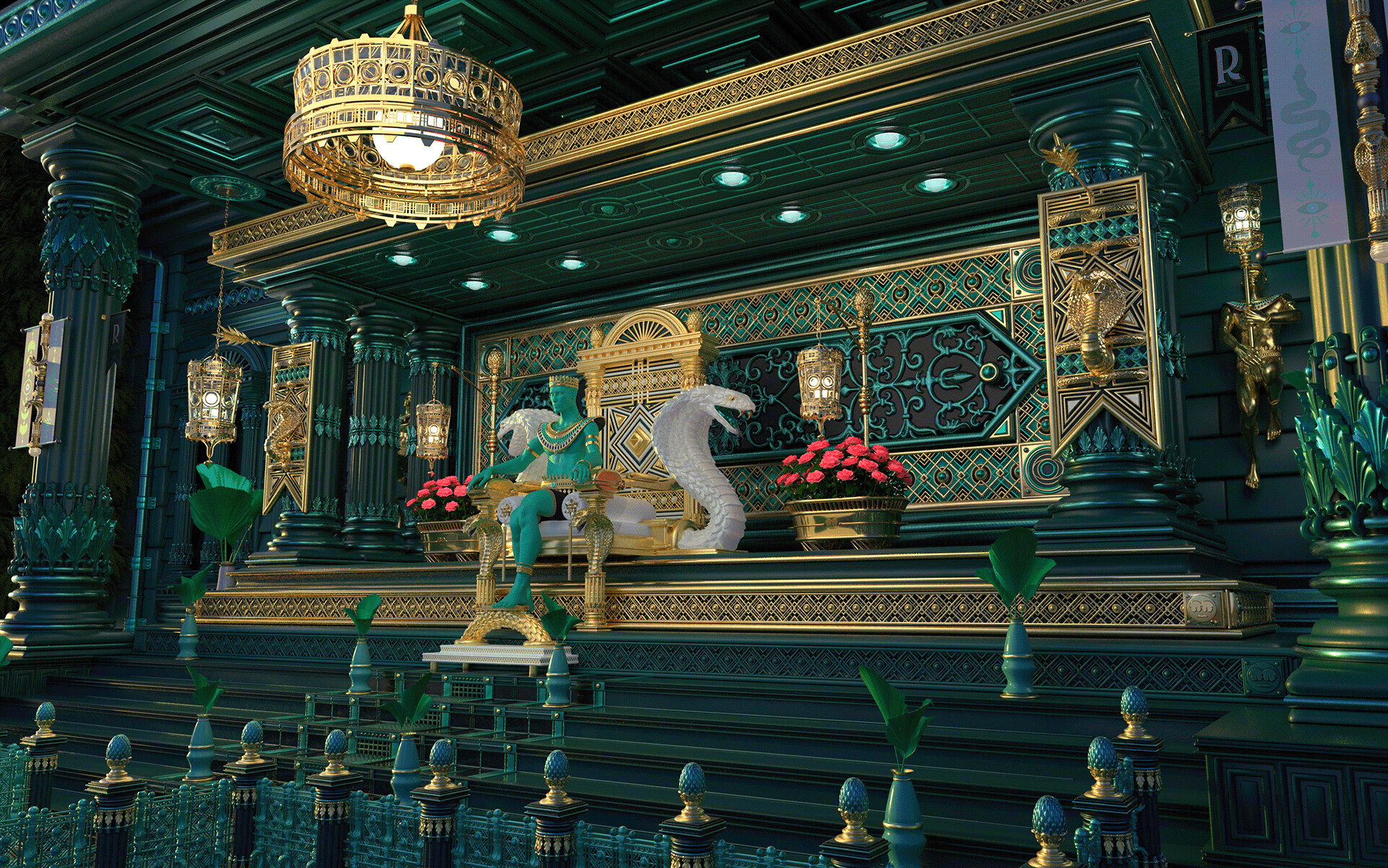 ArtStation - The Republic - ( Snake King Thrown )